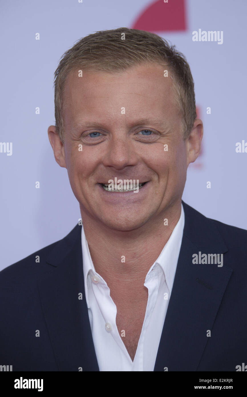 Marc Bator at German TV ProSieben 2013/2014 season presentation. Where ...