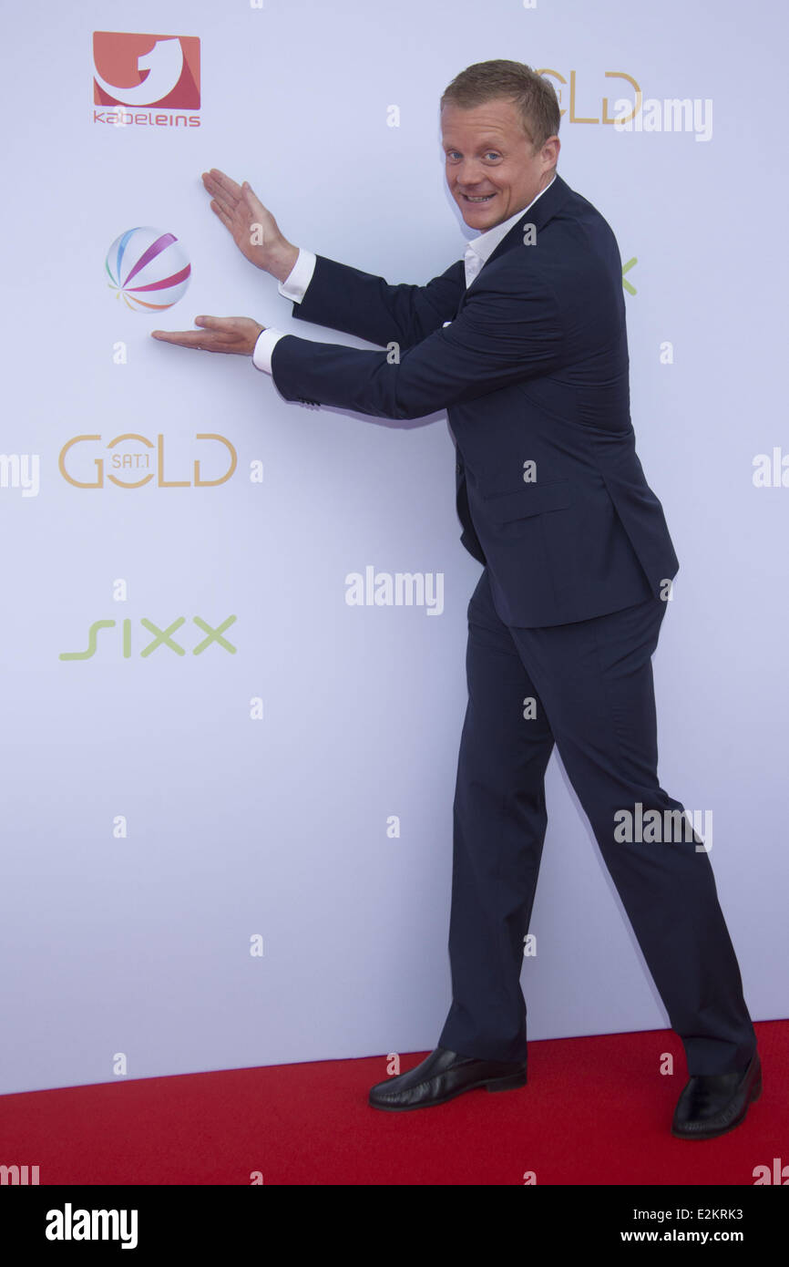 Marc Bator at German TV ProSieben 2013/2014 season presentation. Where ...