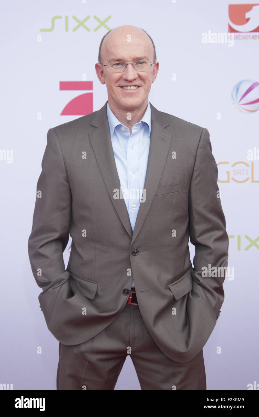Peter Nottmeier at German TV ProSieben 2013/2014 season presentation at ...