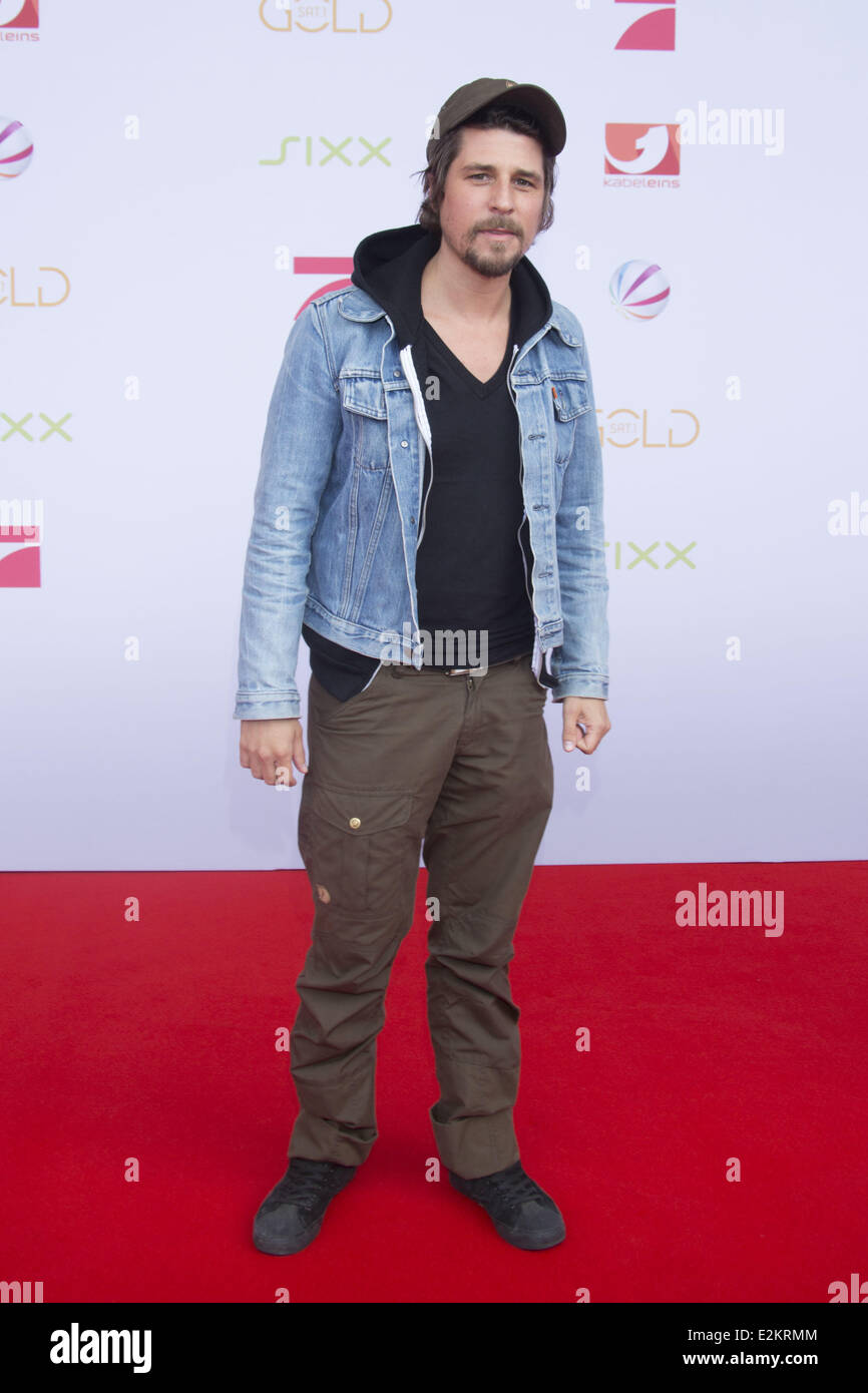 Tommy Scheel at German TV ProSieben 2013/2014 season presentation at ...