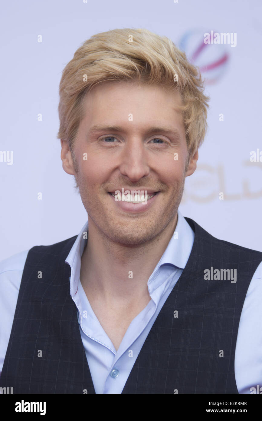 Maxi Arland at German TV ProSieben 2013/2014 season presentation. Where ...
