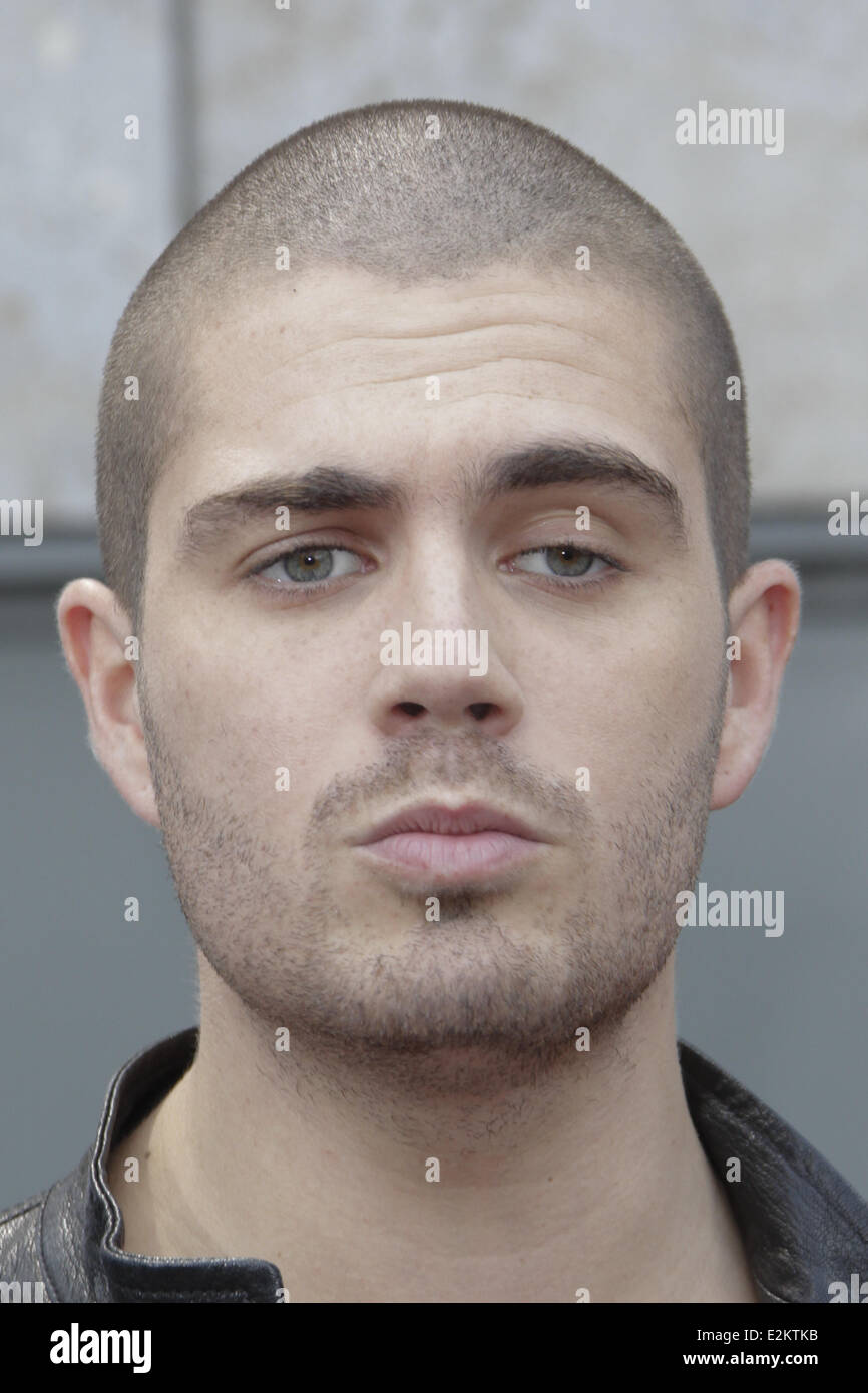 The Wanted arriving at TV studio at Osthafen studios. Where: Berlin ...