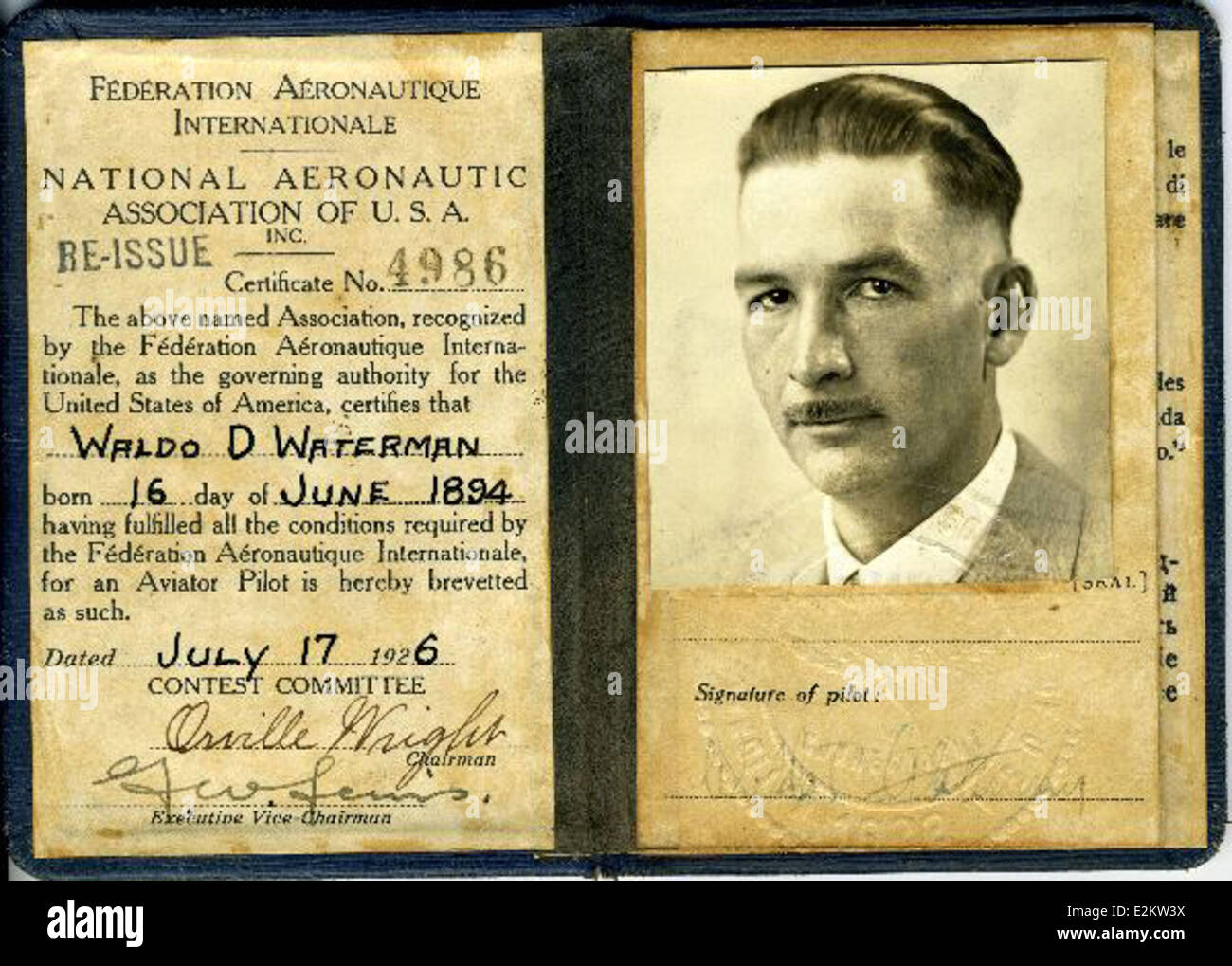 Waldo Waterman was a pioneering aviator and aircraft designer. In 1926 ...