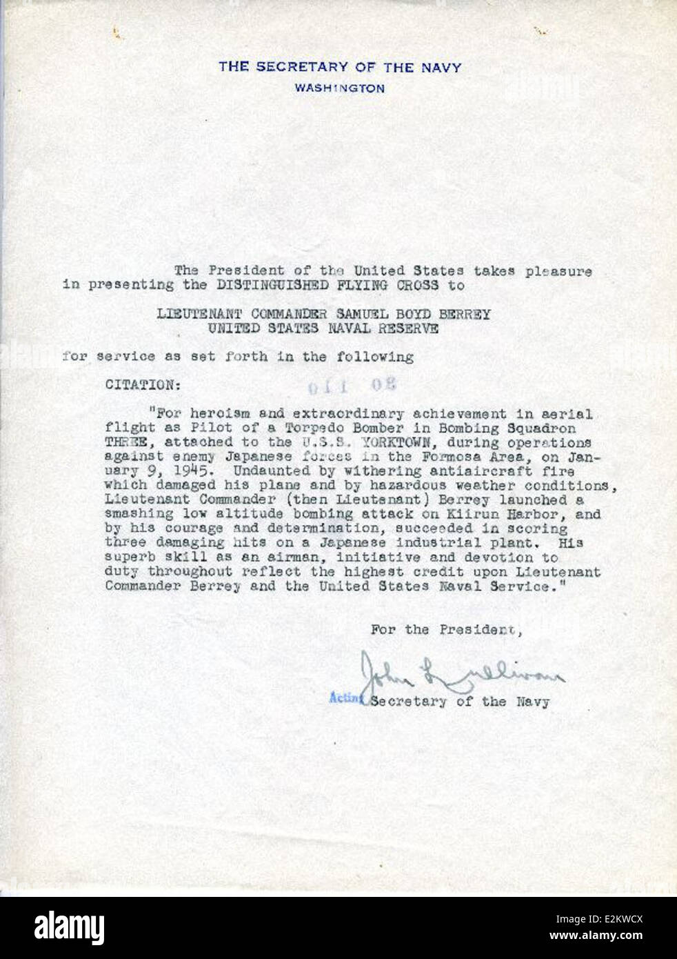 Photograph of John Sullivan, featuring his autograph, capturing a ...