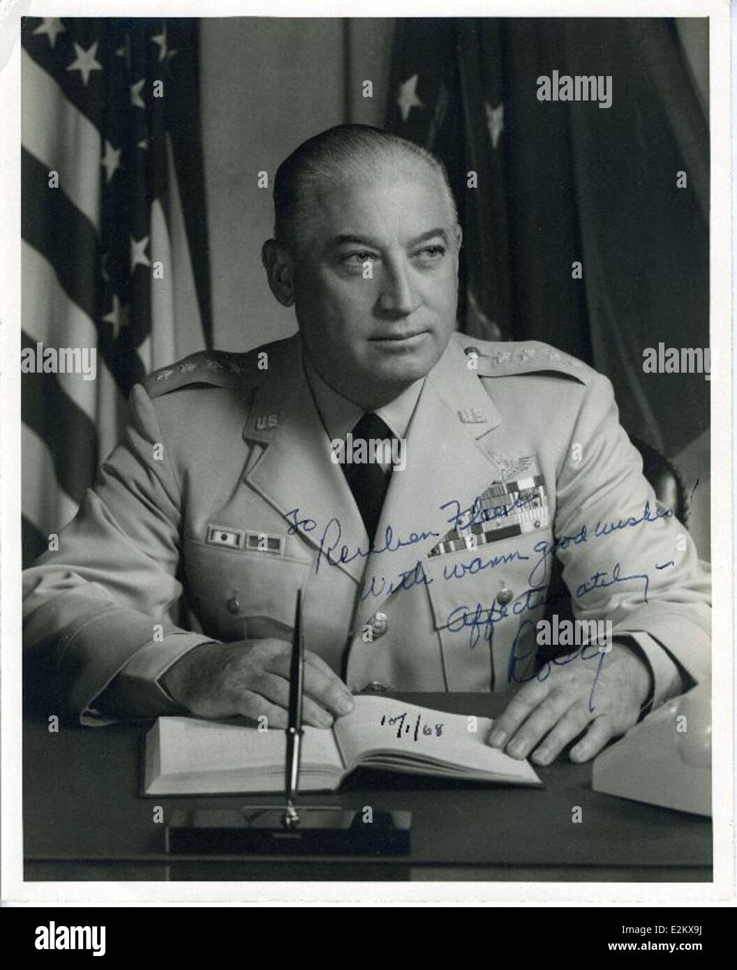 The AC.Rose.F.001 is an autograph of Franklin Rose, an aviation figure ...