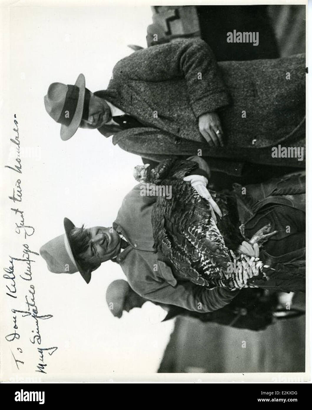 This photograph showcases the famous actor and comedian Will Rogers ...