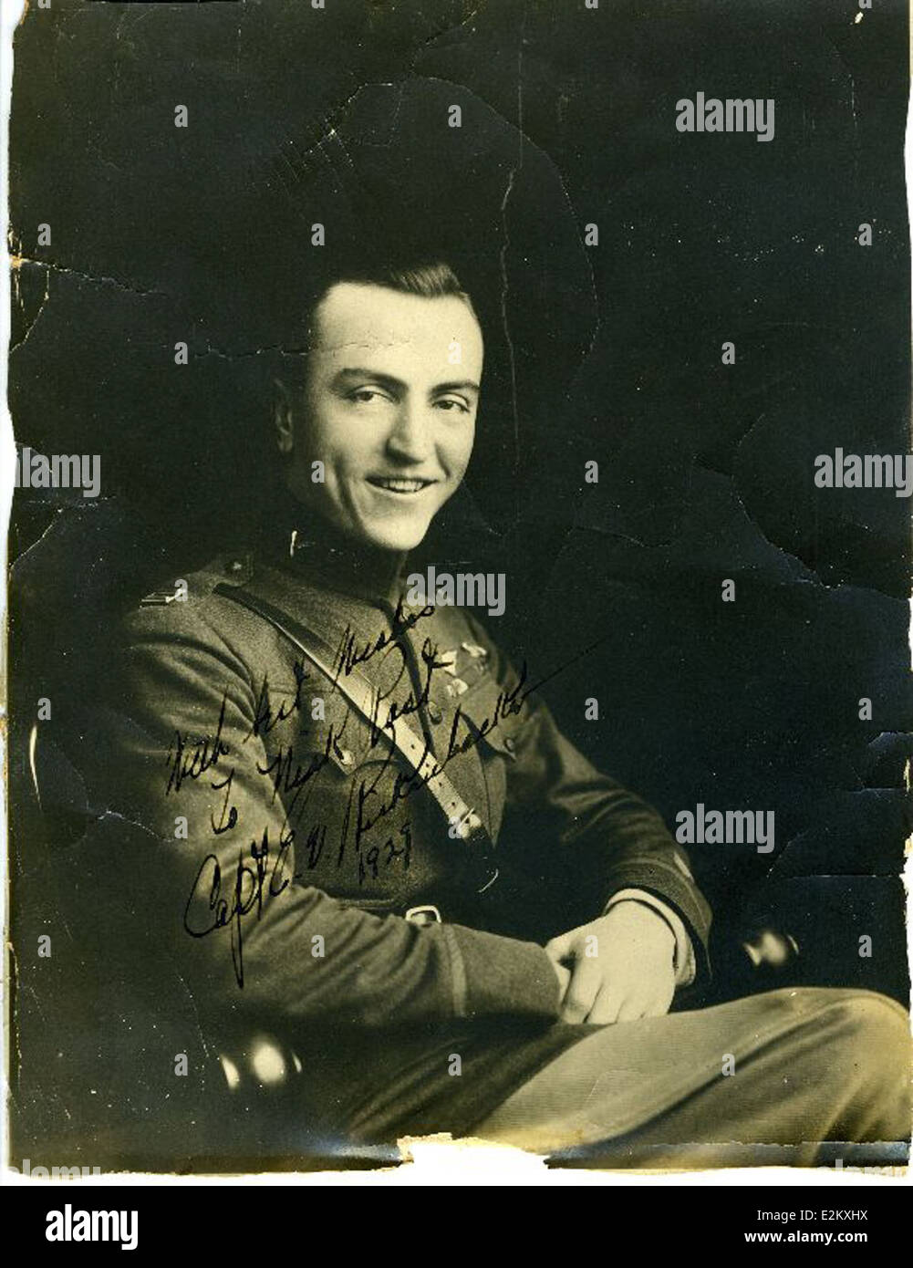 Edward Rickenbacker was a World War I fighter ace and recipient of the ...