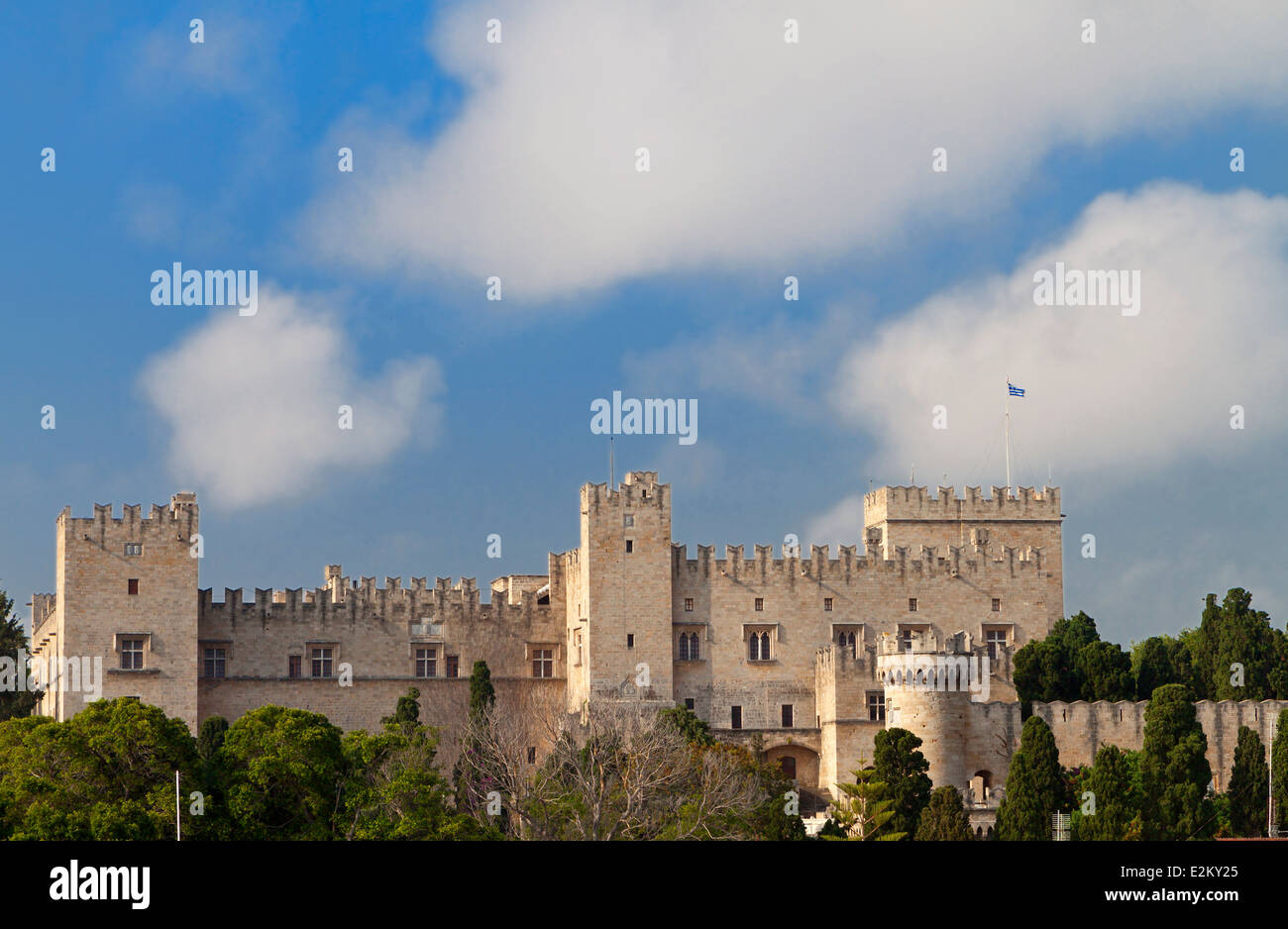 Palace of the Grand Master at Rhodes island in Greece Stock Photo - Alamy