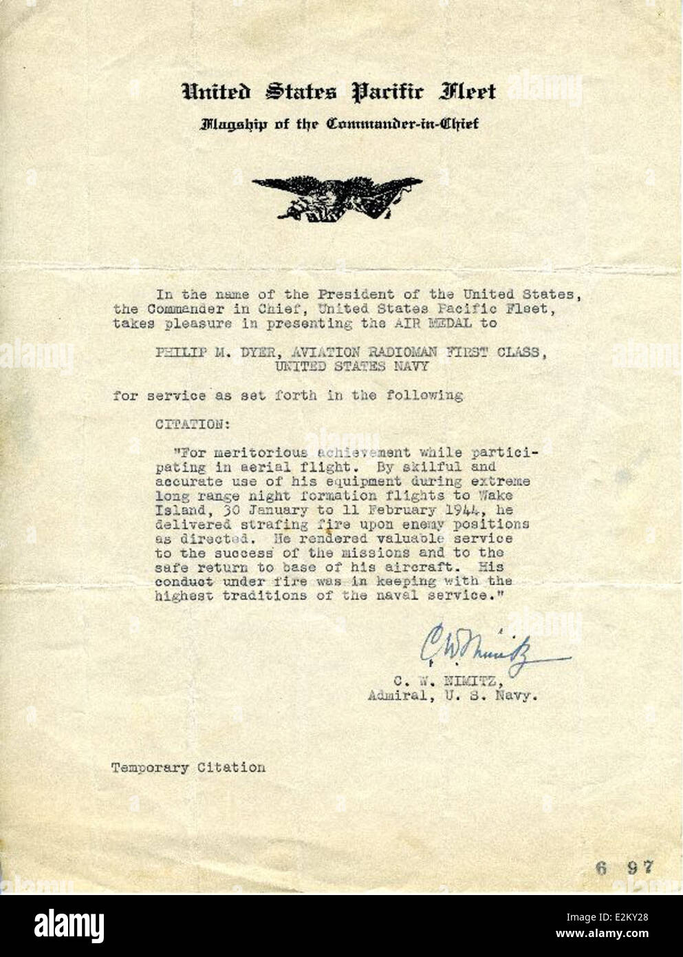 Chester nimitz hi-res stock photography and images - Alamy