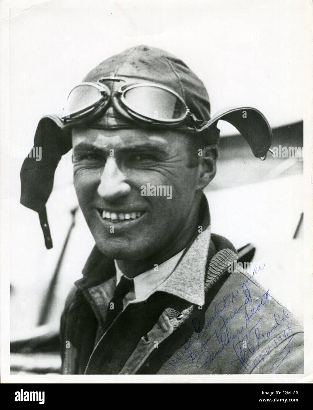 Arthur Goebel, an aviation pioneer and stunt pilot, is celebrated for ...