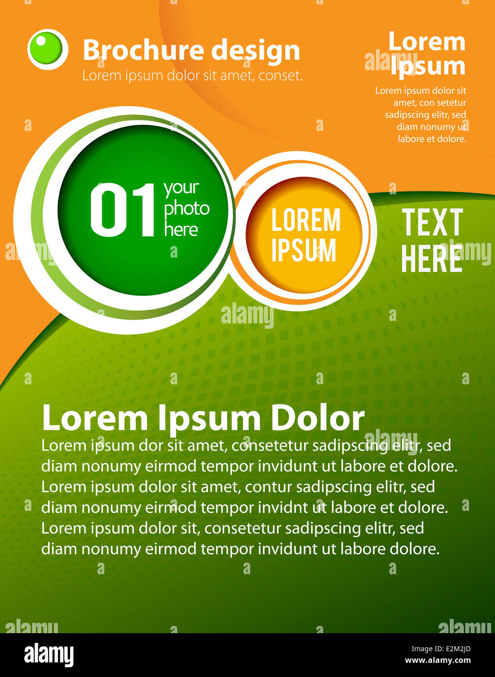 Magazine cover, design layout template. Abstract vector background ...