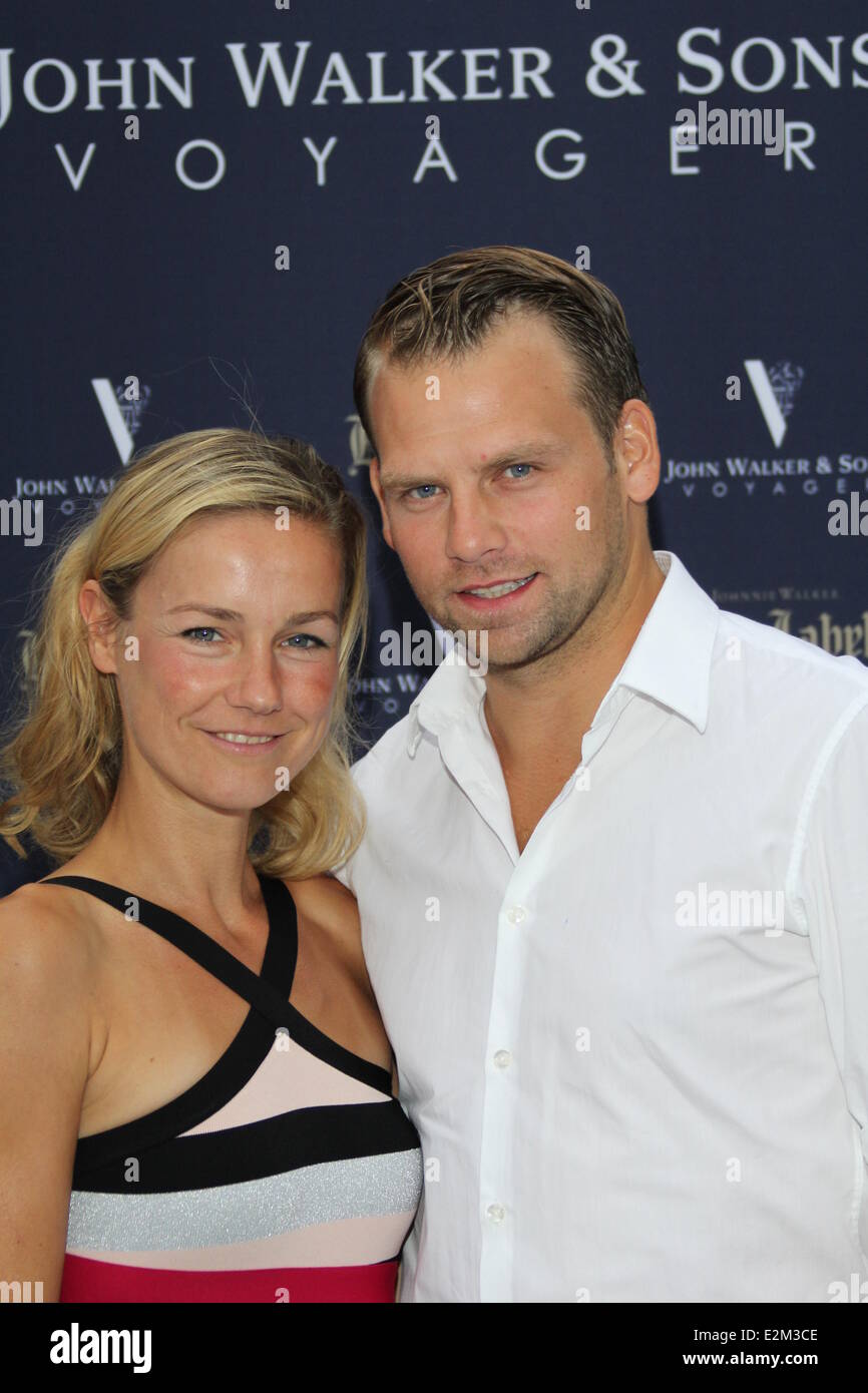 Rhea Harder mit Freund Jörg Vennewald at John Walker & Sons Voyager VIP ...