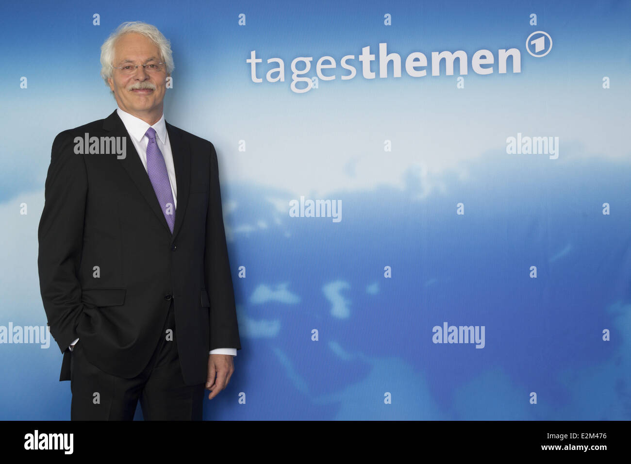 Thomas Roth is announced as the new anchorman for German ARD news ...