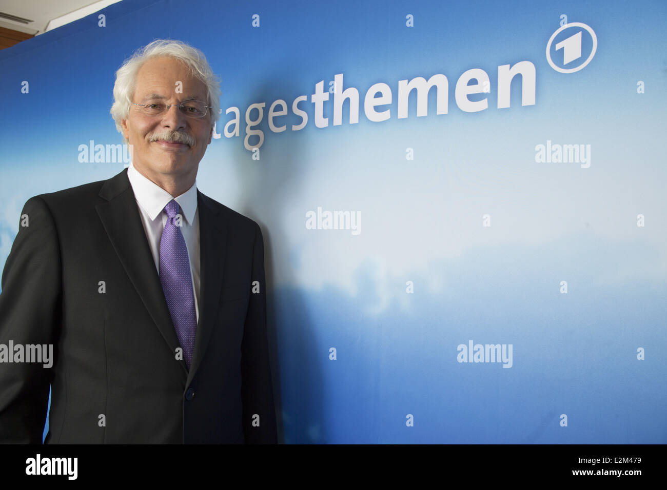 Thomas Roth is announced as the new anchorman for German ARD news ...