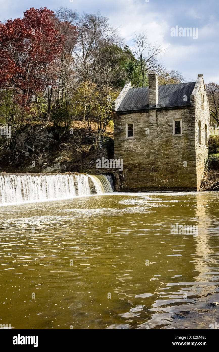 Chester Water Authority Stone Water Works Building, Octoraro Creek ...