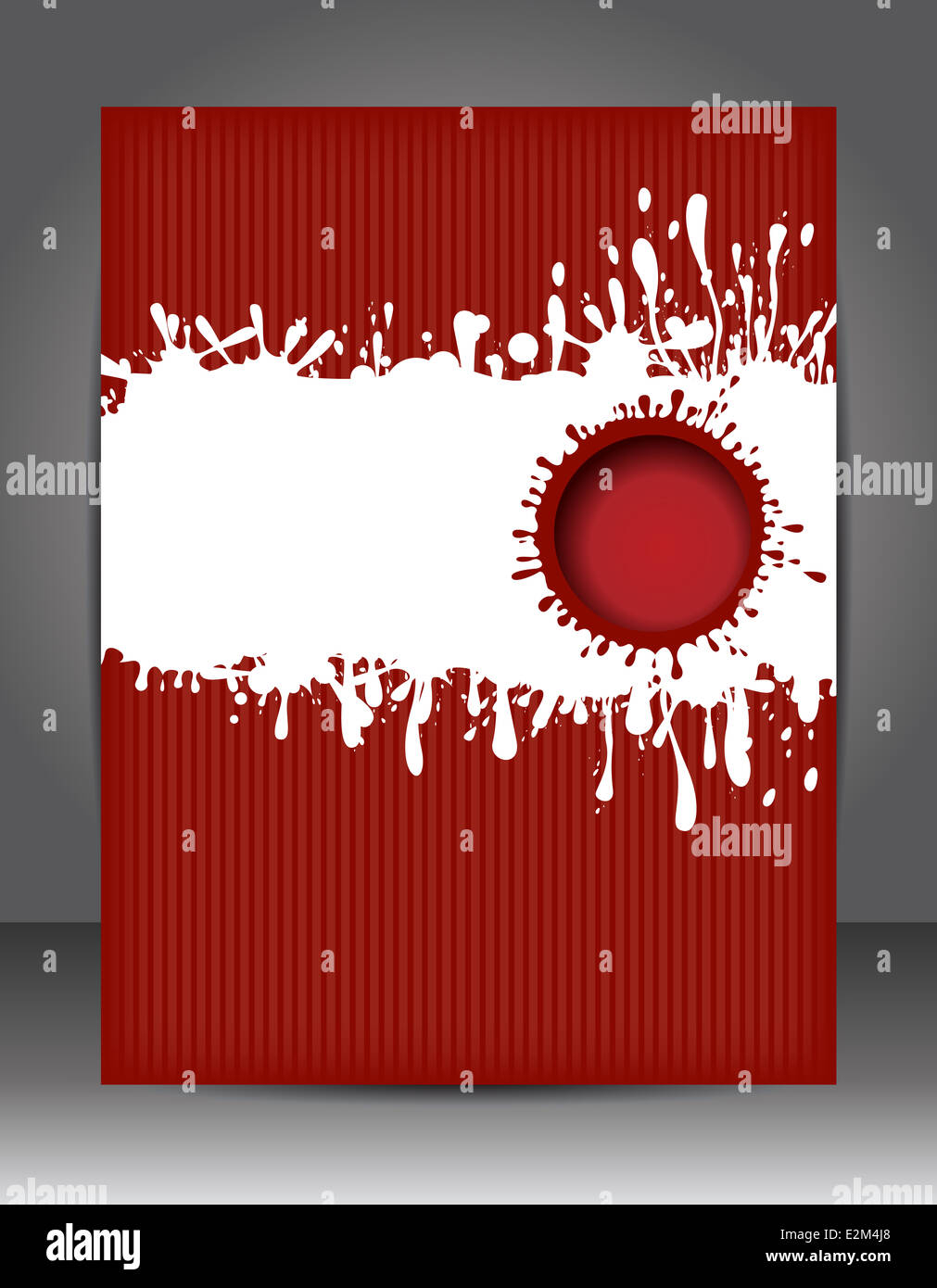 Brochure design content background. Design layout template Stock Photo ...