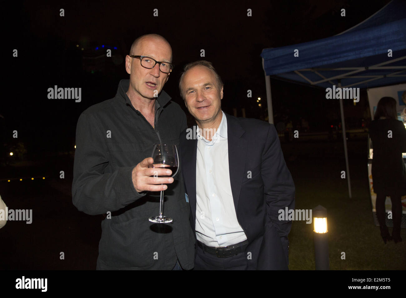Peter Lohmeyer, Michael Lehmann at Hamburger Sommerfest Summer Party at ...