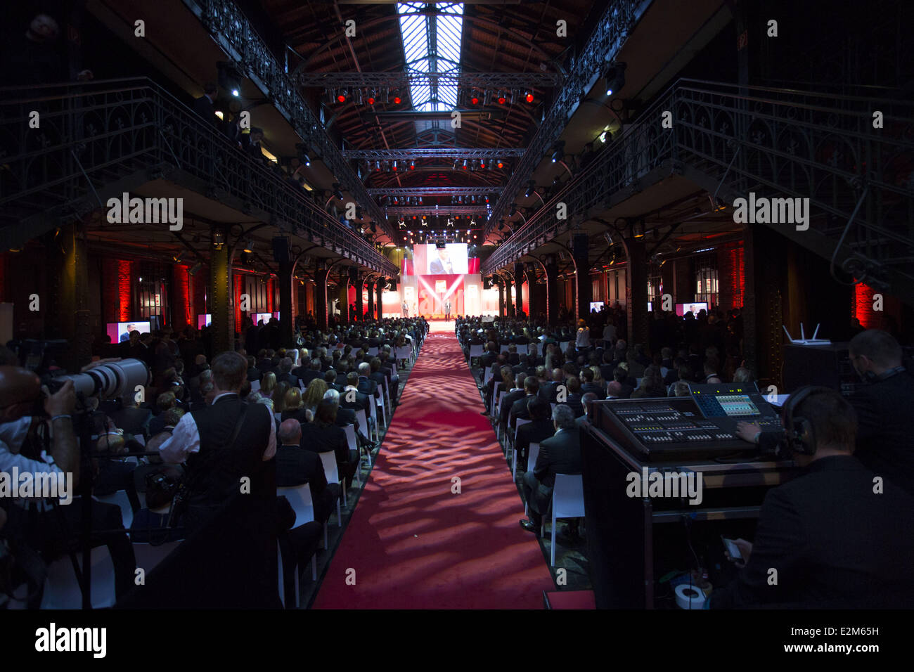 Atmosphere at Sport Bild Awards at Fischauktionshalle. Where: Hamburg ...