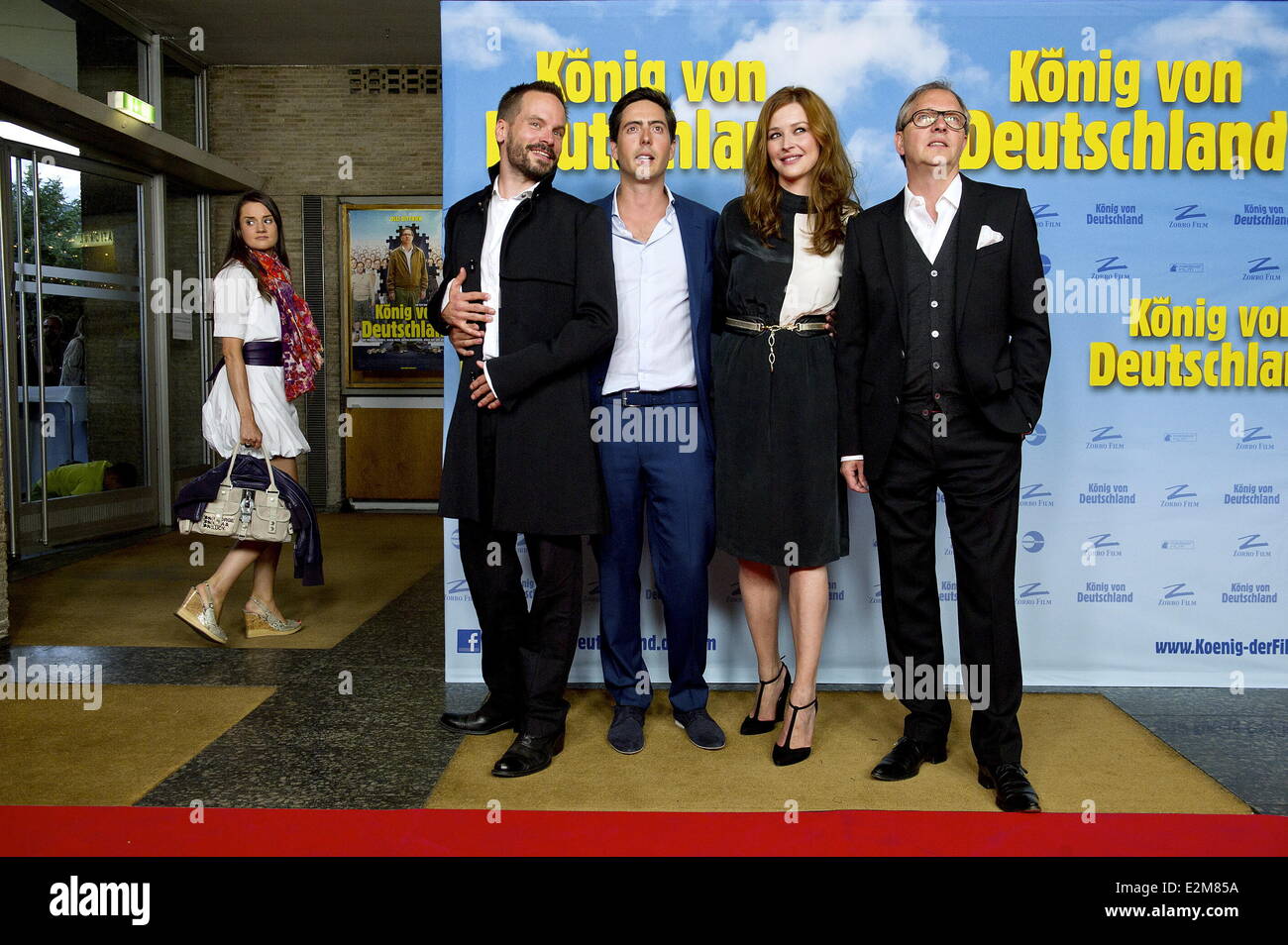 Wanja Mues, David Dietl, Katja Bauerfeind and Olli Dittrich at Koenig ...