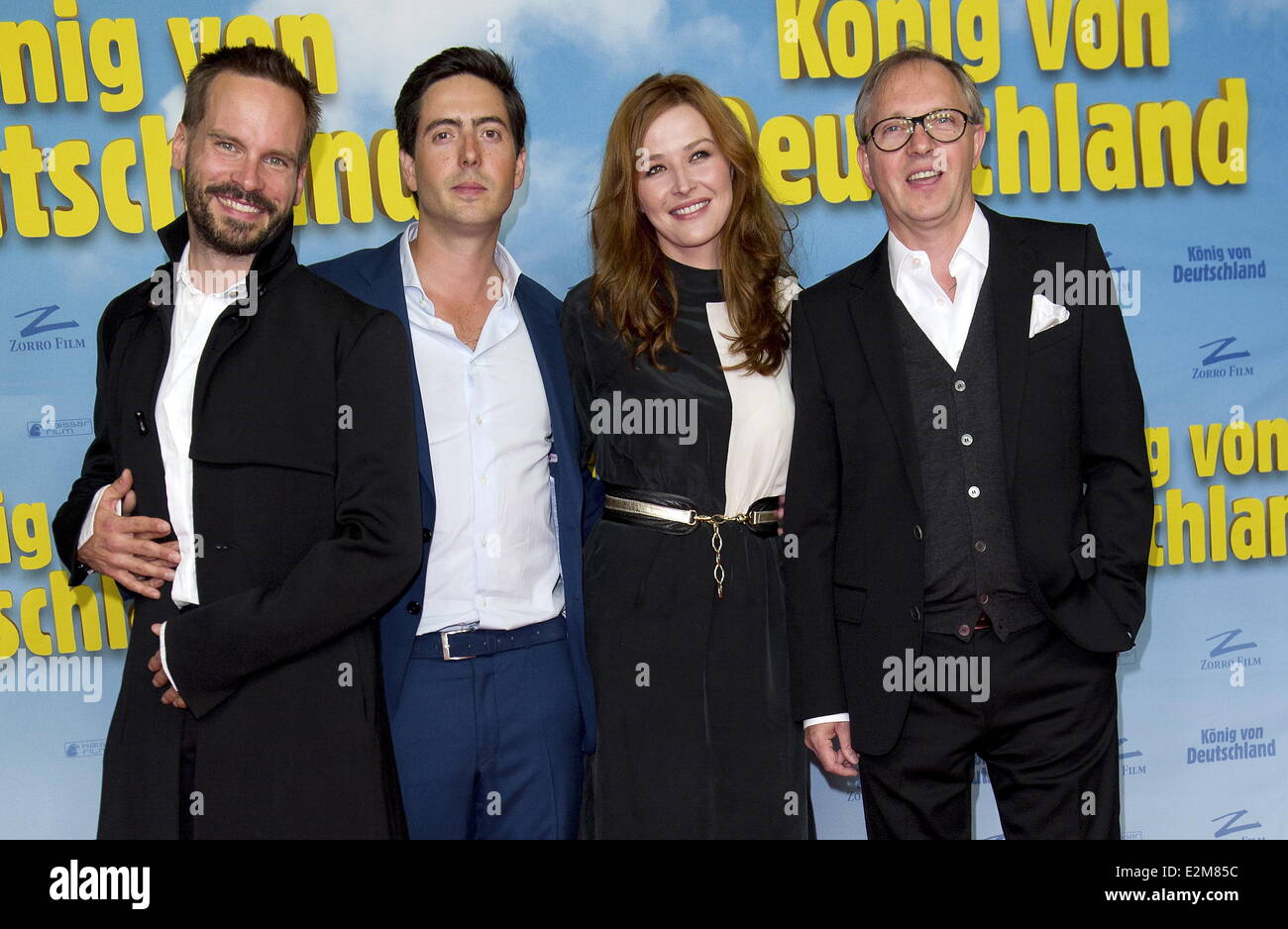 Wanja Mues, David Dietl, Katja Bauerfeind and Olli Dittrich at Koenig ...