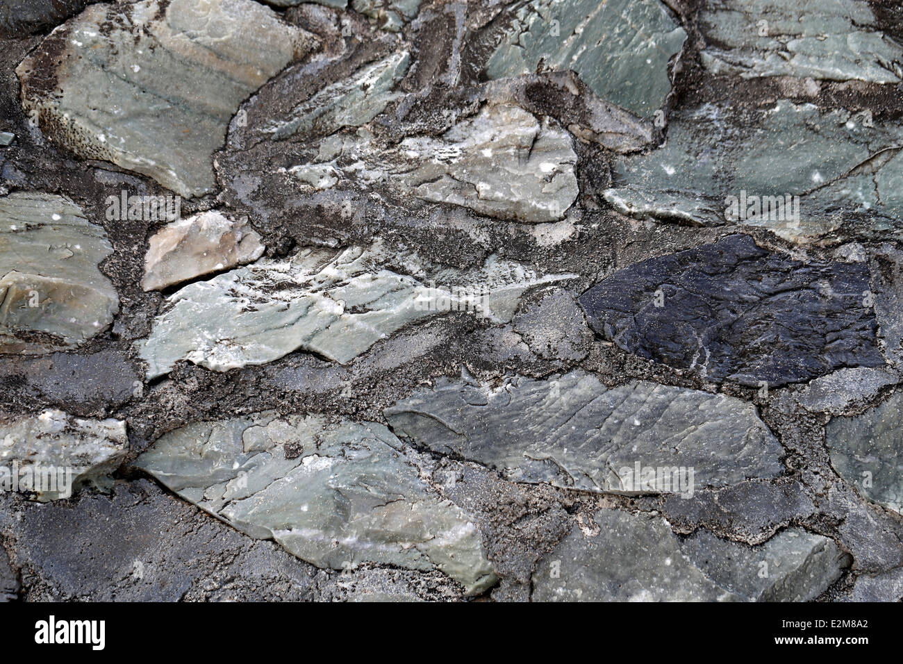 interesting texture of different stones Stock Photo - Alamy