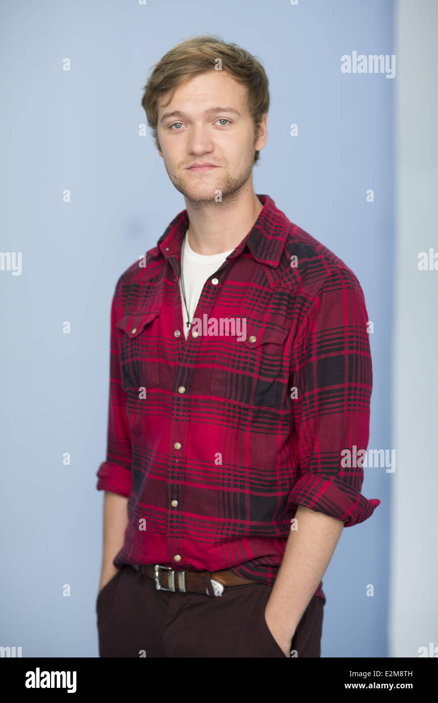 Vincent Redetzki at a photocall for German TV serie 'Polizeiruf 110' at ...