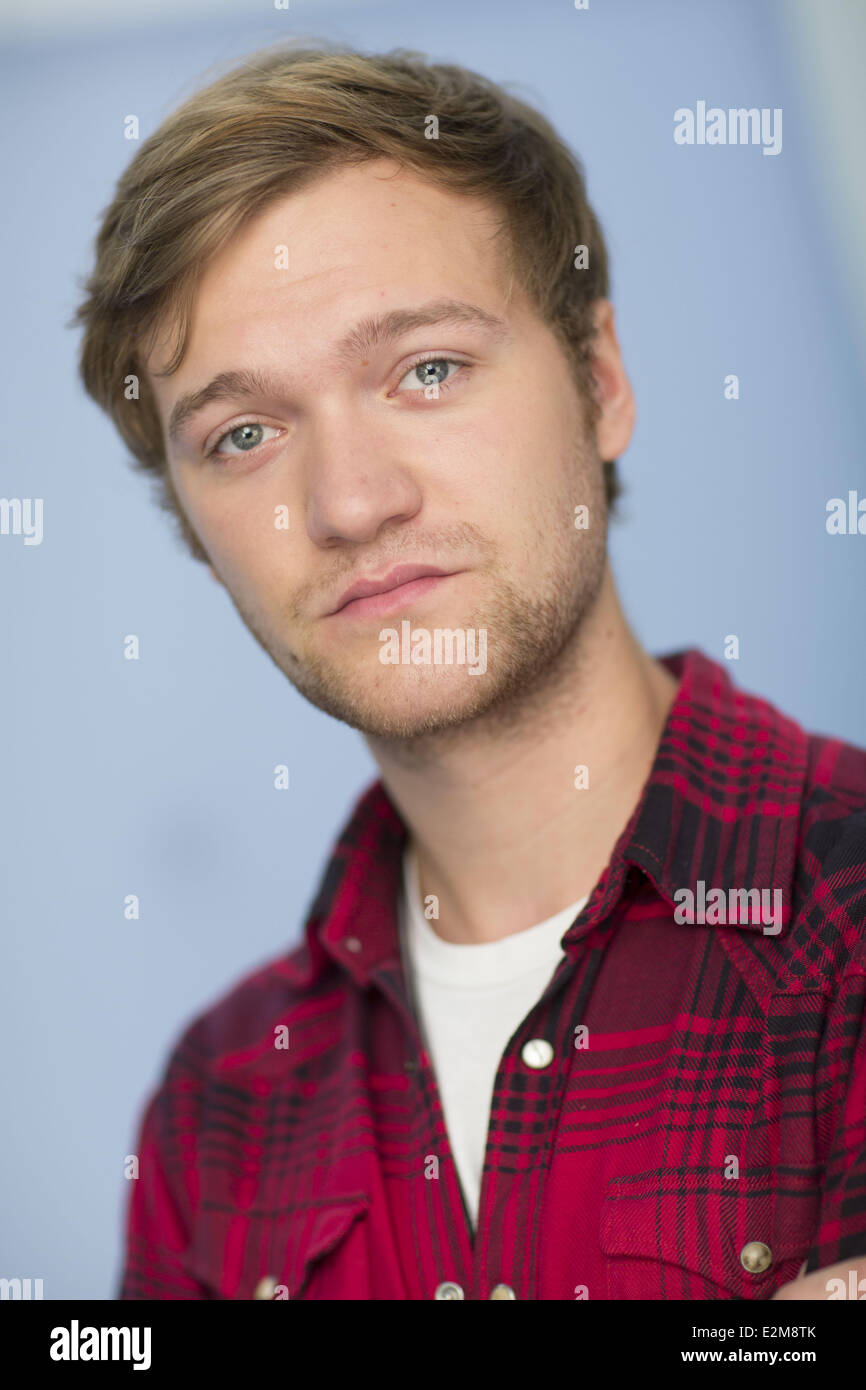 Vincent Redetzki at a photocall for German TV serie 'Polizeiruf 110' at ...