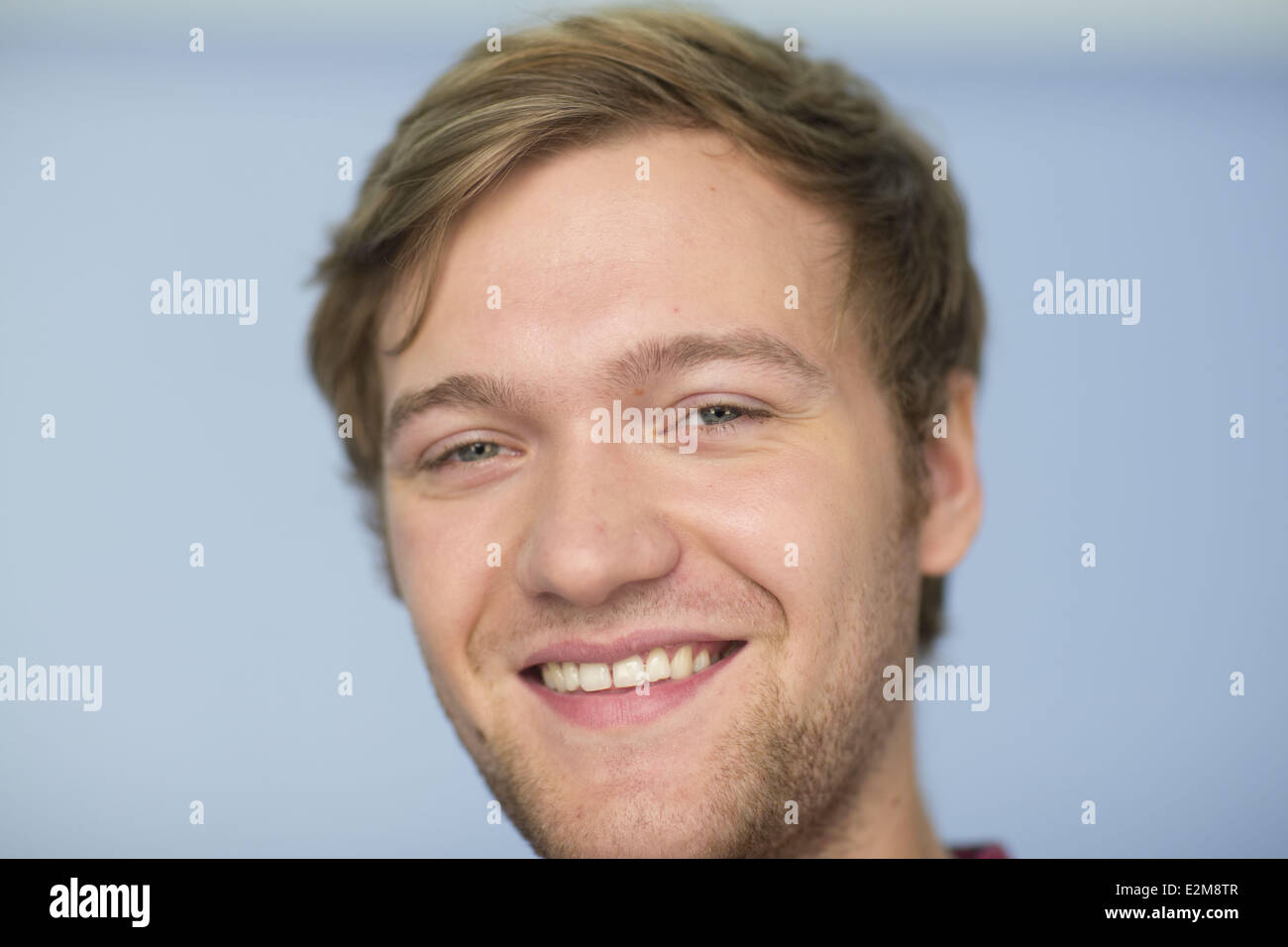 Vincent Redetzki at a photocall for German TV serie 'Polizeiruf 110' at ...
