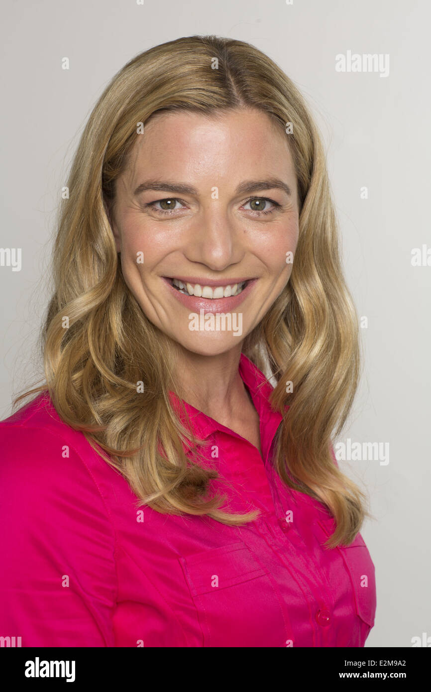 Daniela Wutte at a photocall for German ARD TV serie 'Rote Rosen' at ...