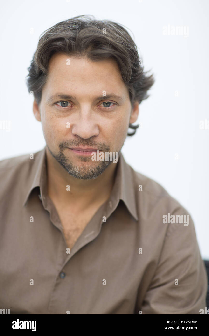 Patrick Bach at a photocall for German ARD TV serie 'Rote Rosen' at ...