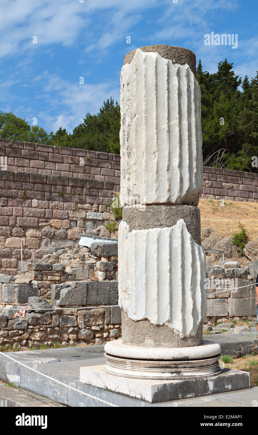 Ancient site of Asclepeion at Kos island in Greece Stock Photo - Alamy