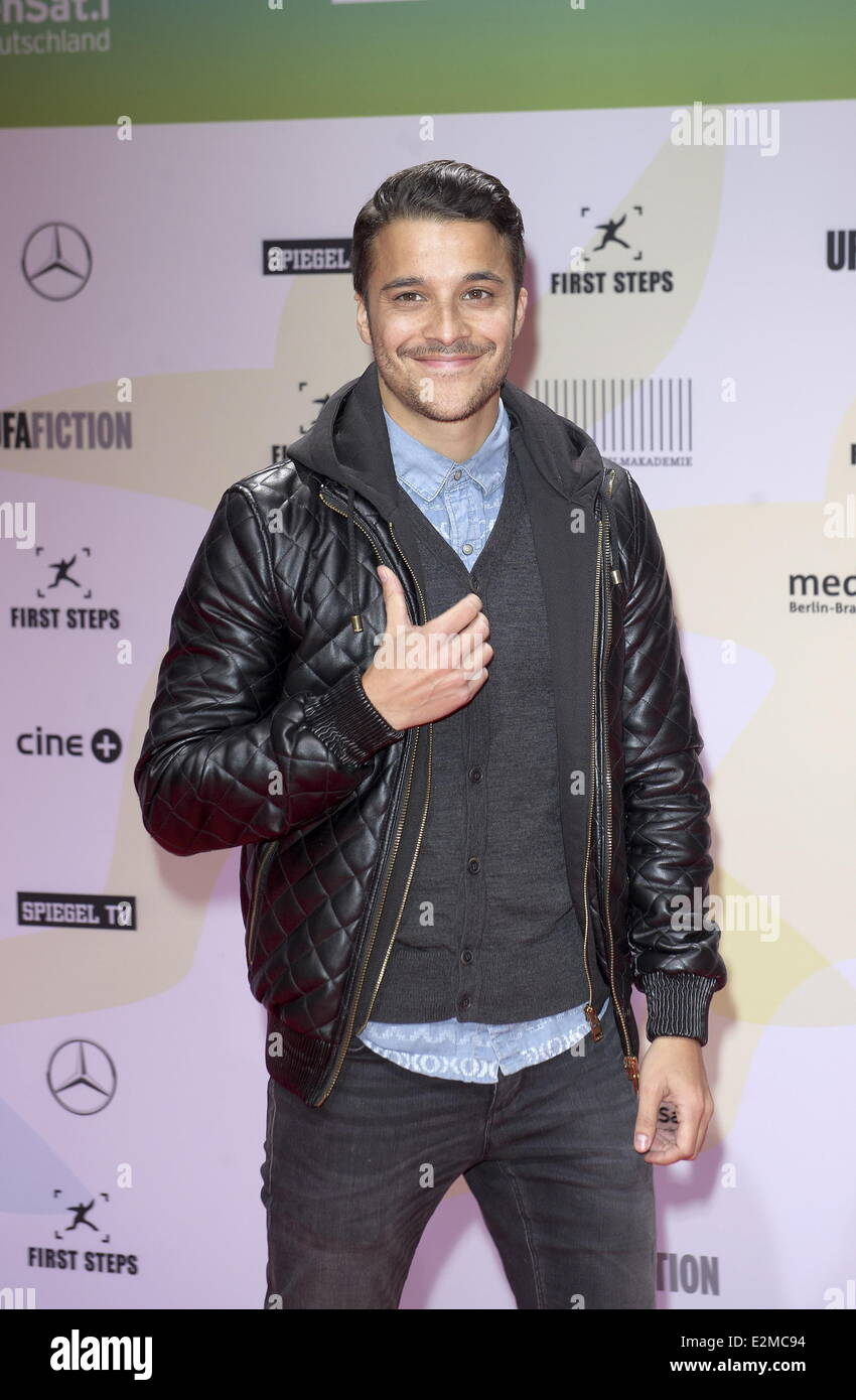 Kostja Ullmann at First Steps awards at Berlin Stage Theater at Potsdamer Platz square. Where ...