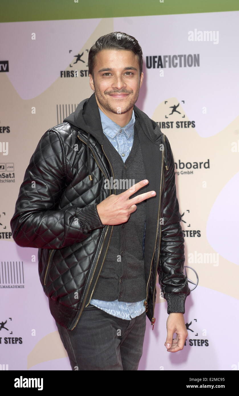 Kostja Ullmann at First Steps awards at Berlin Stage Theater at ...