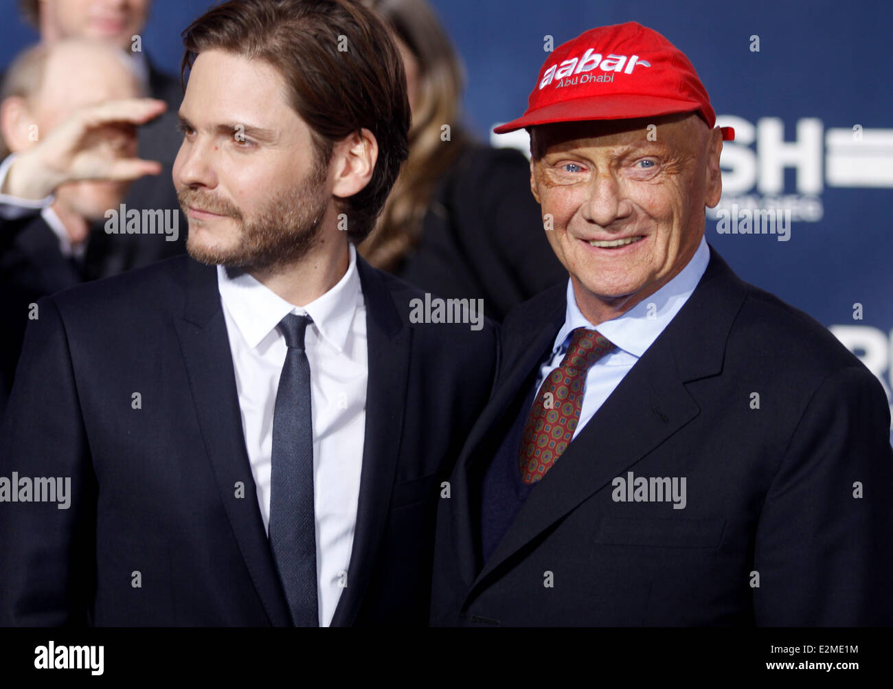 Nikki lauda movie premiere rush hi-res stock photography and images - Alamy