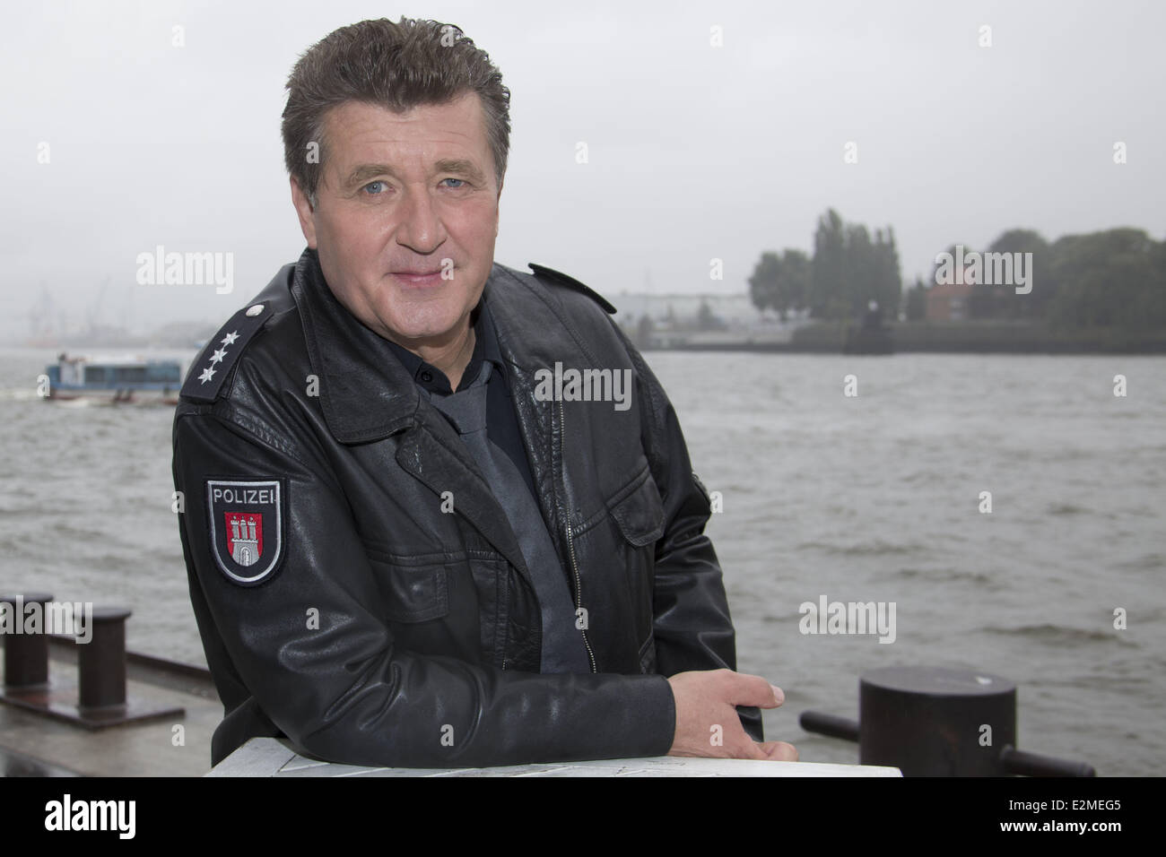 Bruno F. Apitz at a photocall for the TV show Notruf Hafenkante Where ...