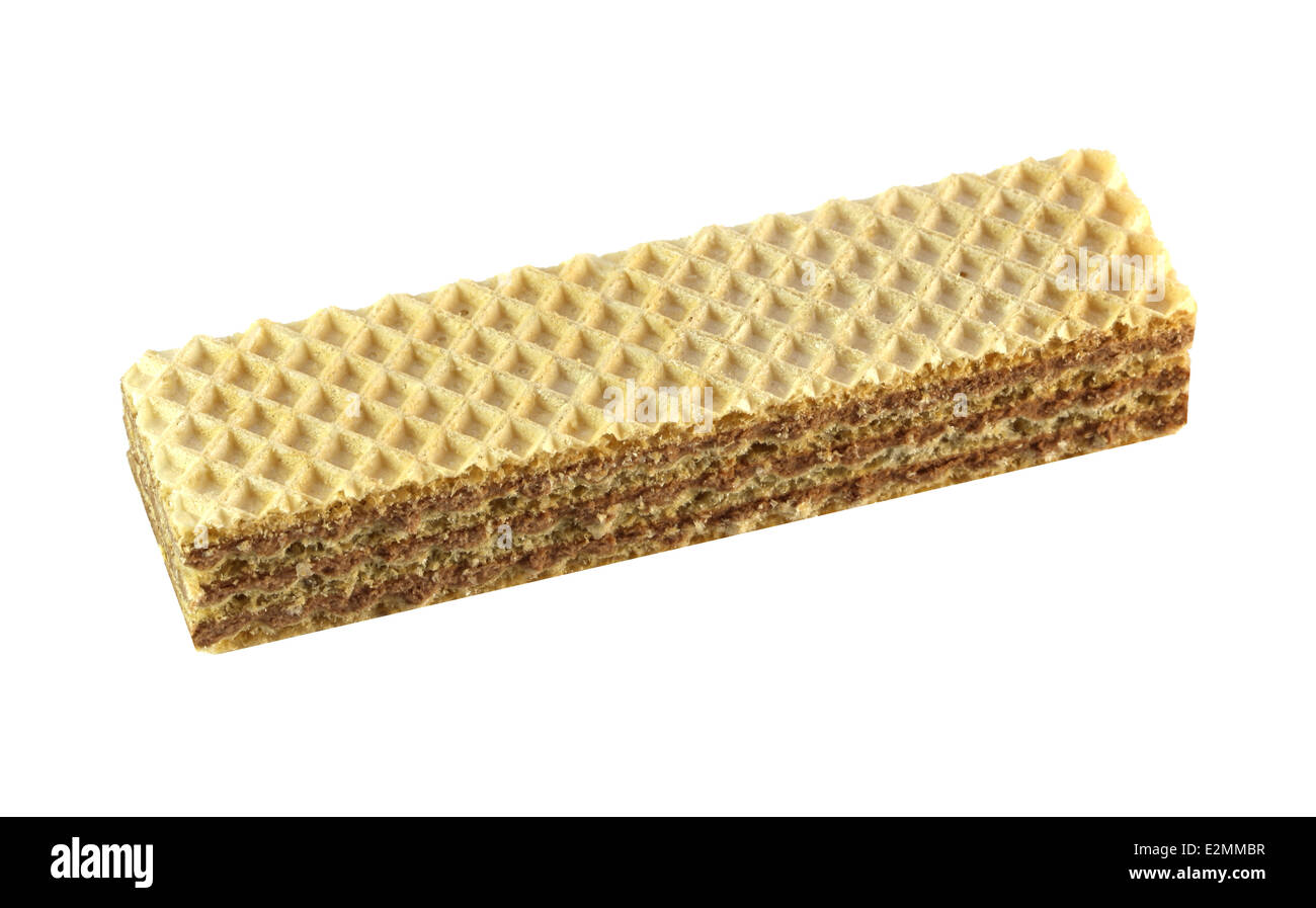 Wafer one pastry delicate stuffing sweet background shape dessert ...