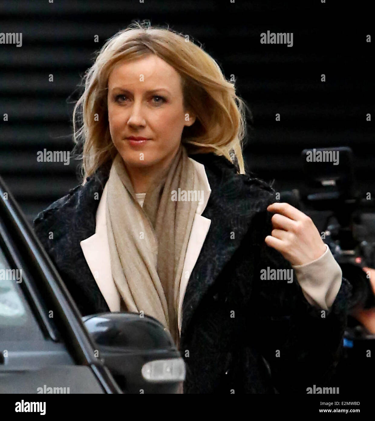 Celebrities at the ITV studios Featuring: Sally Roberts Where: London ...