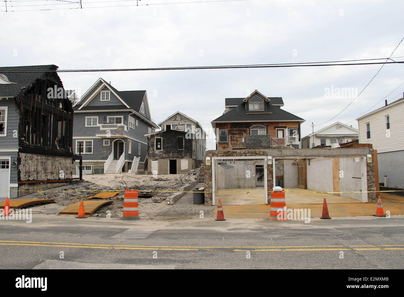 Pictures of the world famous "New Jersey Shore Line" 2 months after ...