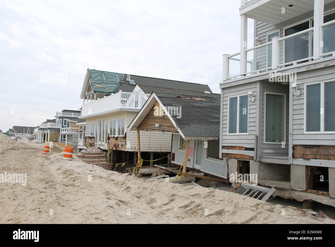 Pictures of the world famous "New Jersey Shore Line" 2 months after ...