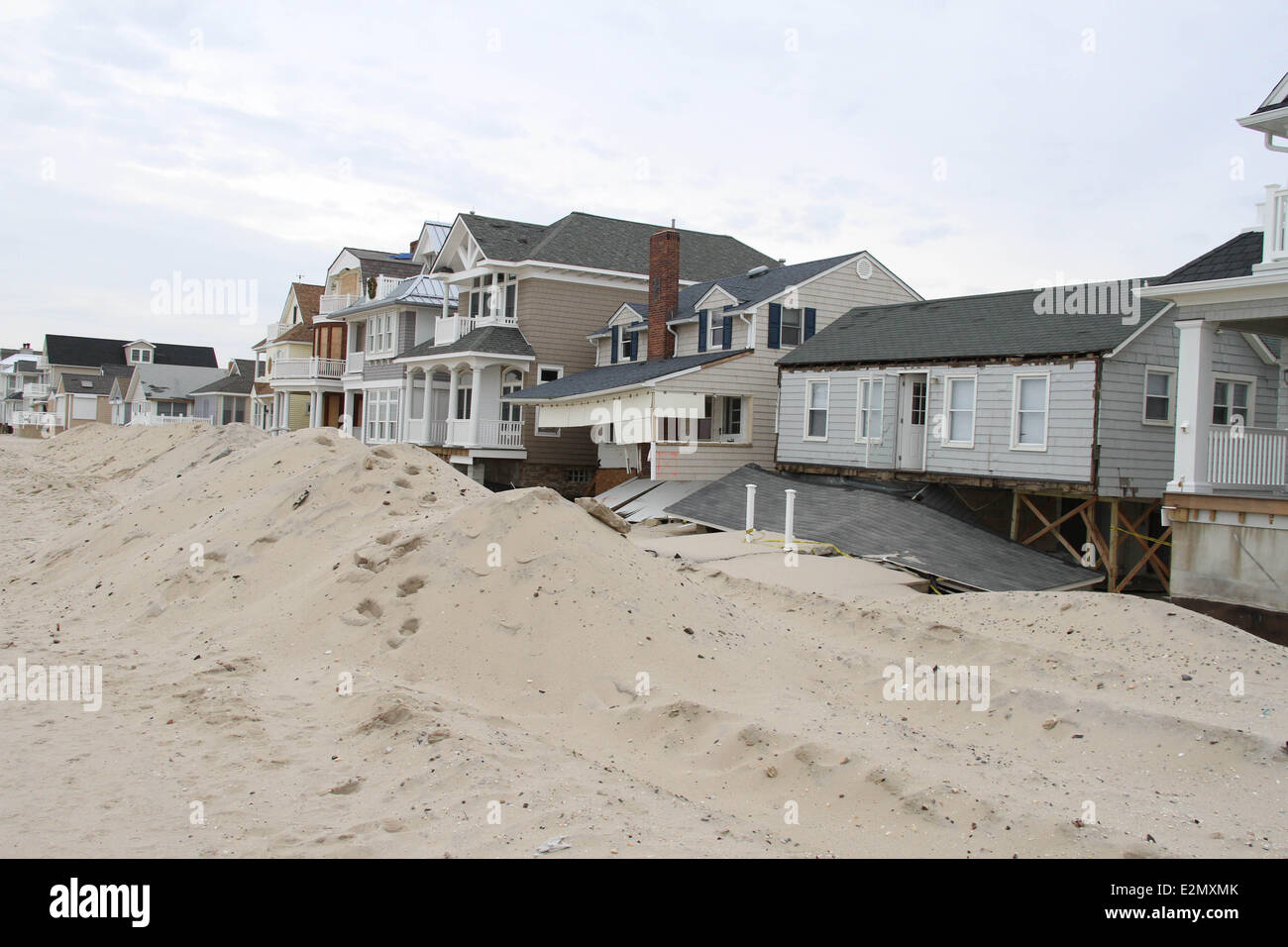 Pictures of the world famous "New Jersey Shore Line" 2 months after ...