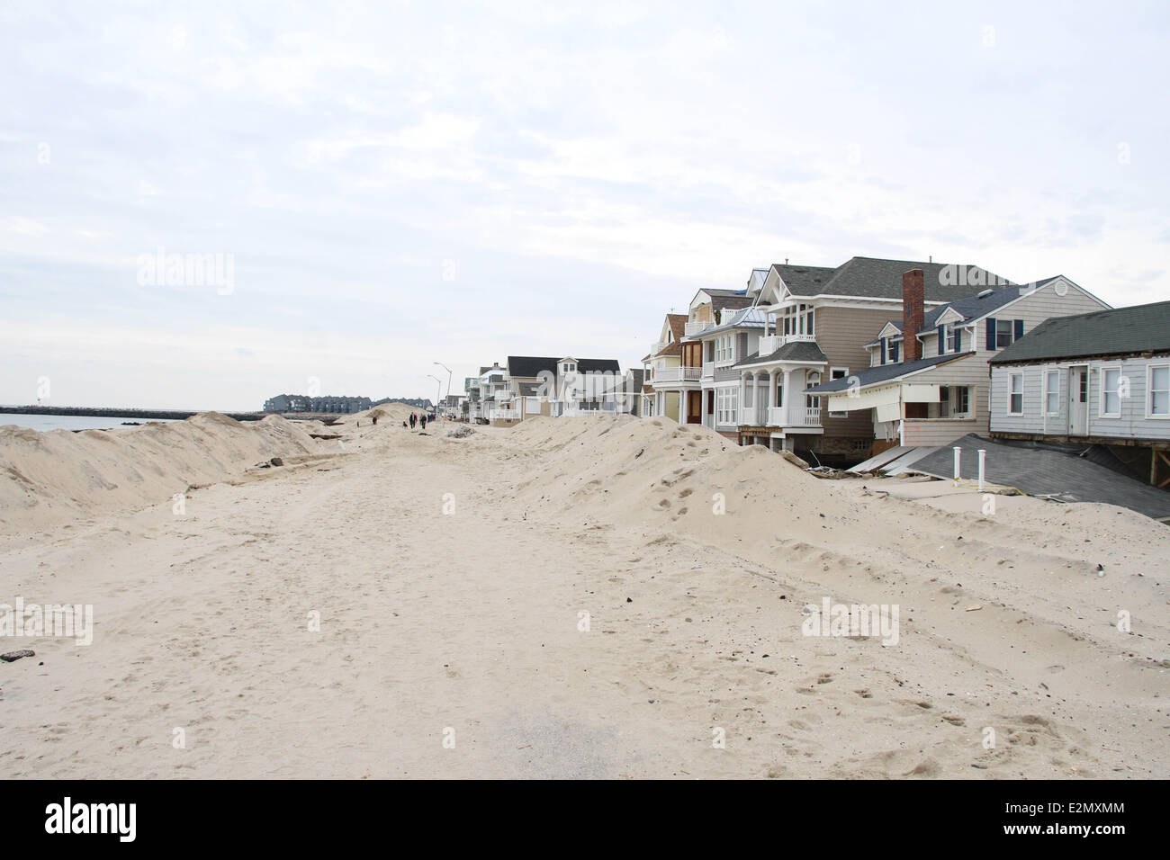 Pictures of the world famous "New Jersey Shore Line" 2 months after ...