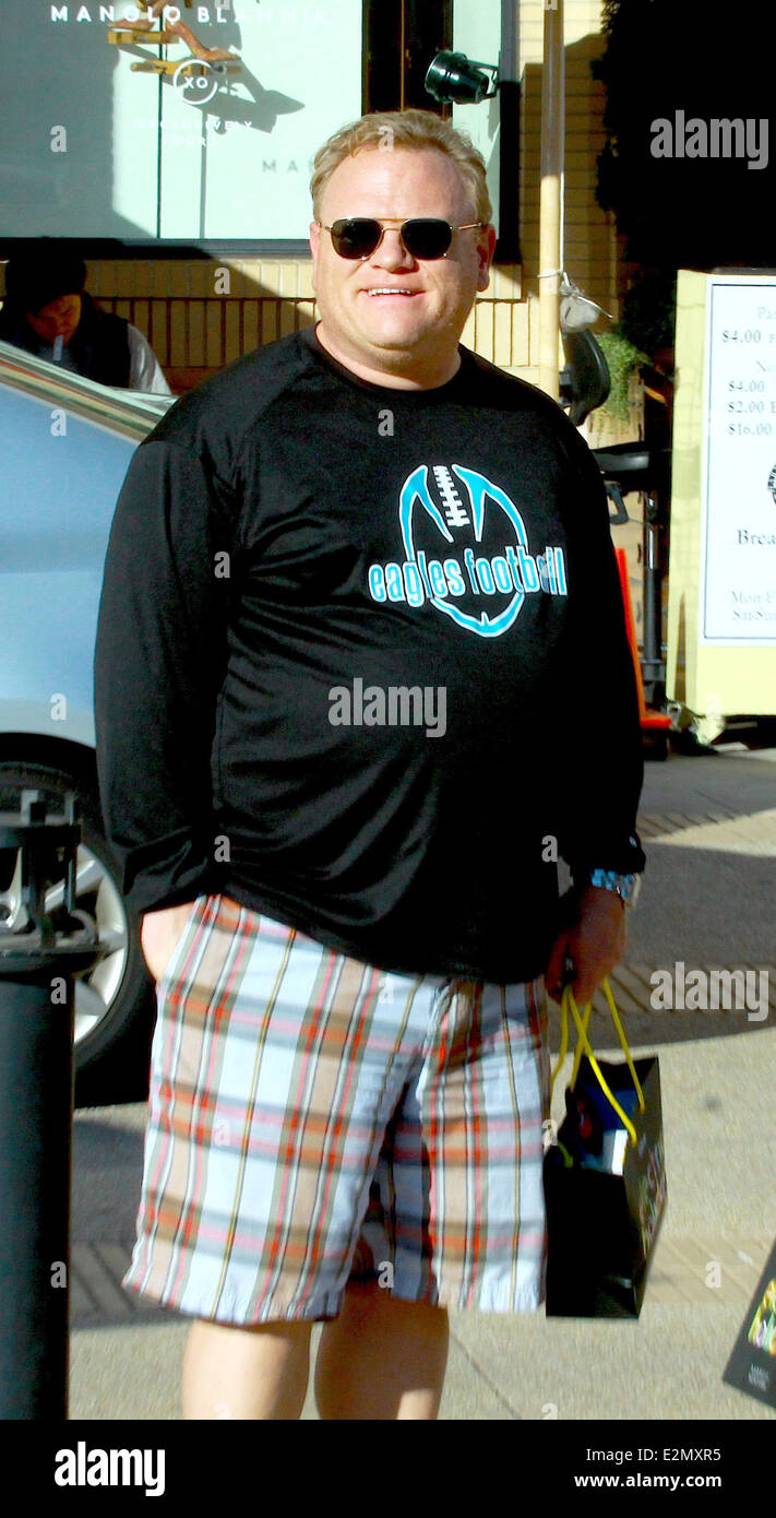 Actor Larry Joe Campbell spotted leaving Barneys New York in Beverly ...