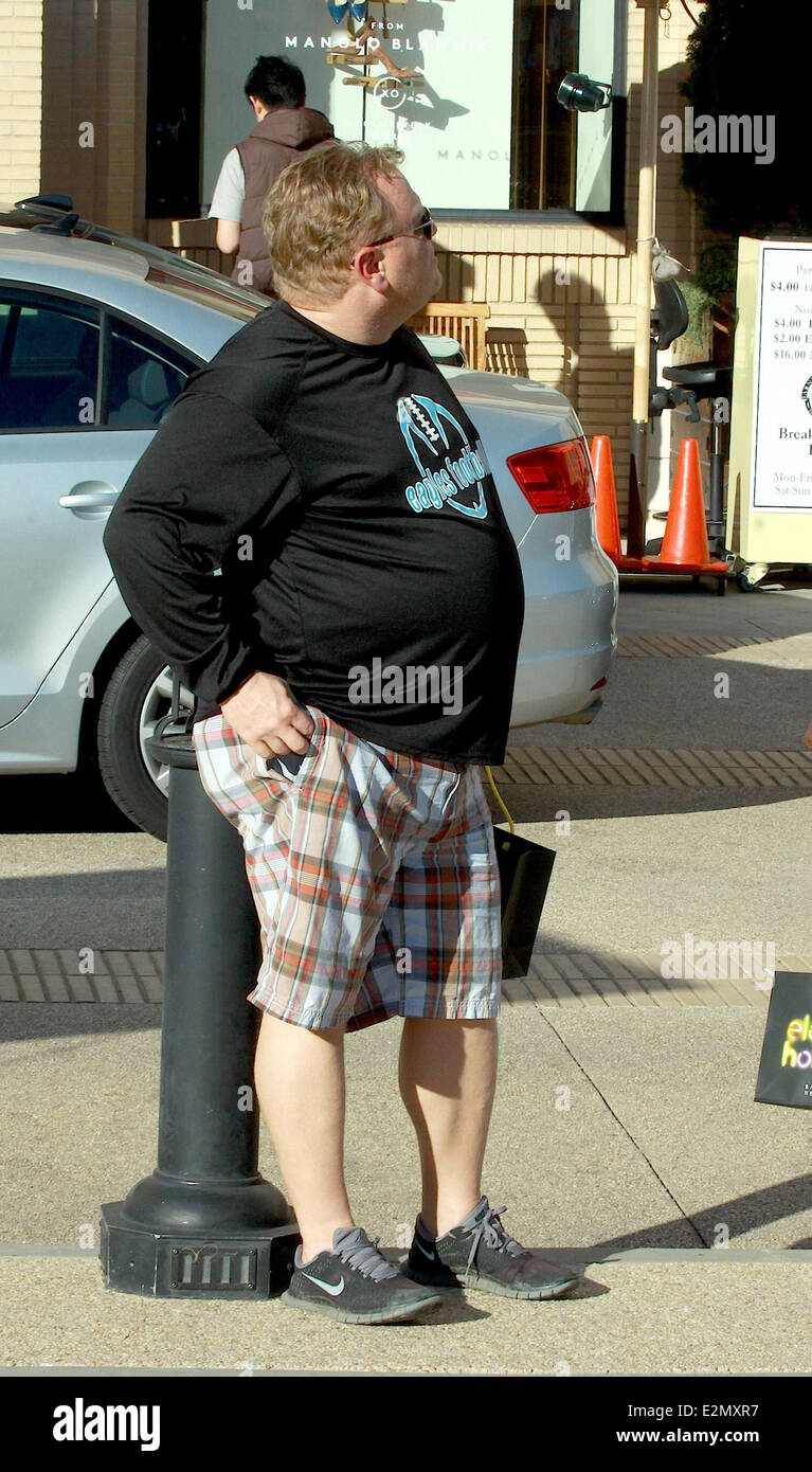 Actor Larry Joe Campbell spotted leaving Barneys New York in Beverly ...
