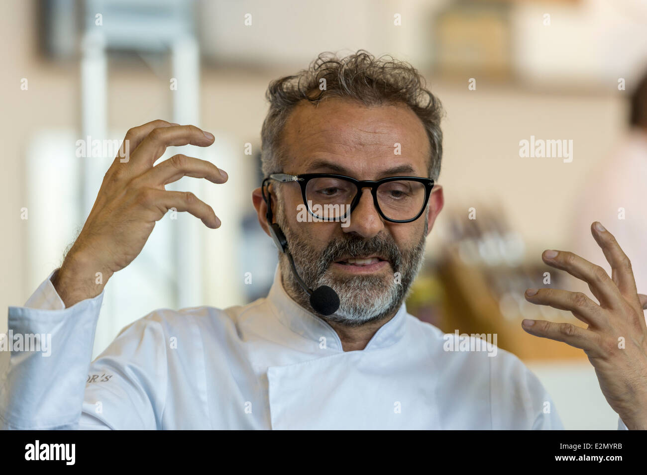 Massimo Bottura is the chef patron of 3 Michelin star and world's 3rd ...