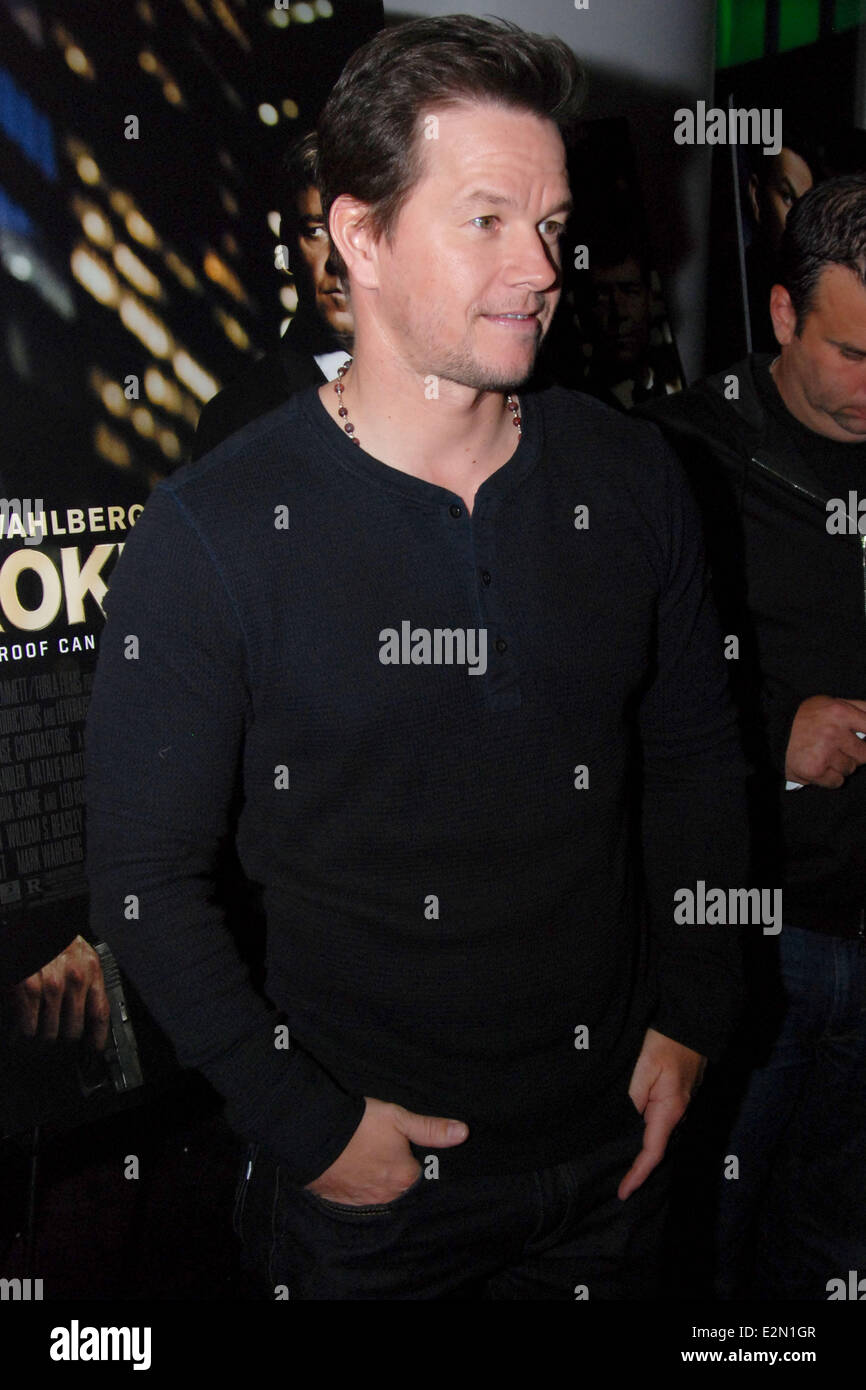 Director Allen Hughes and actor Mark Wahlberg attend an advance ...