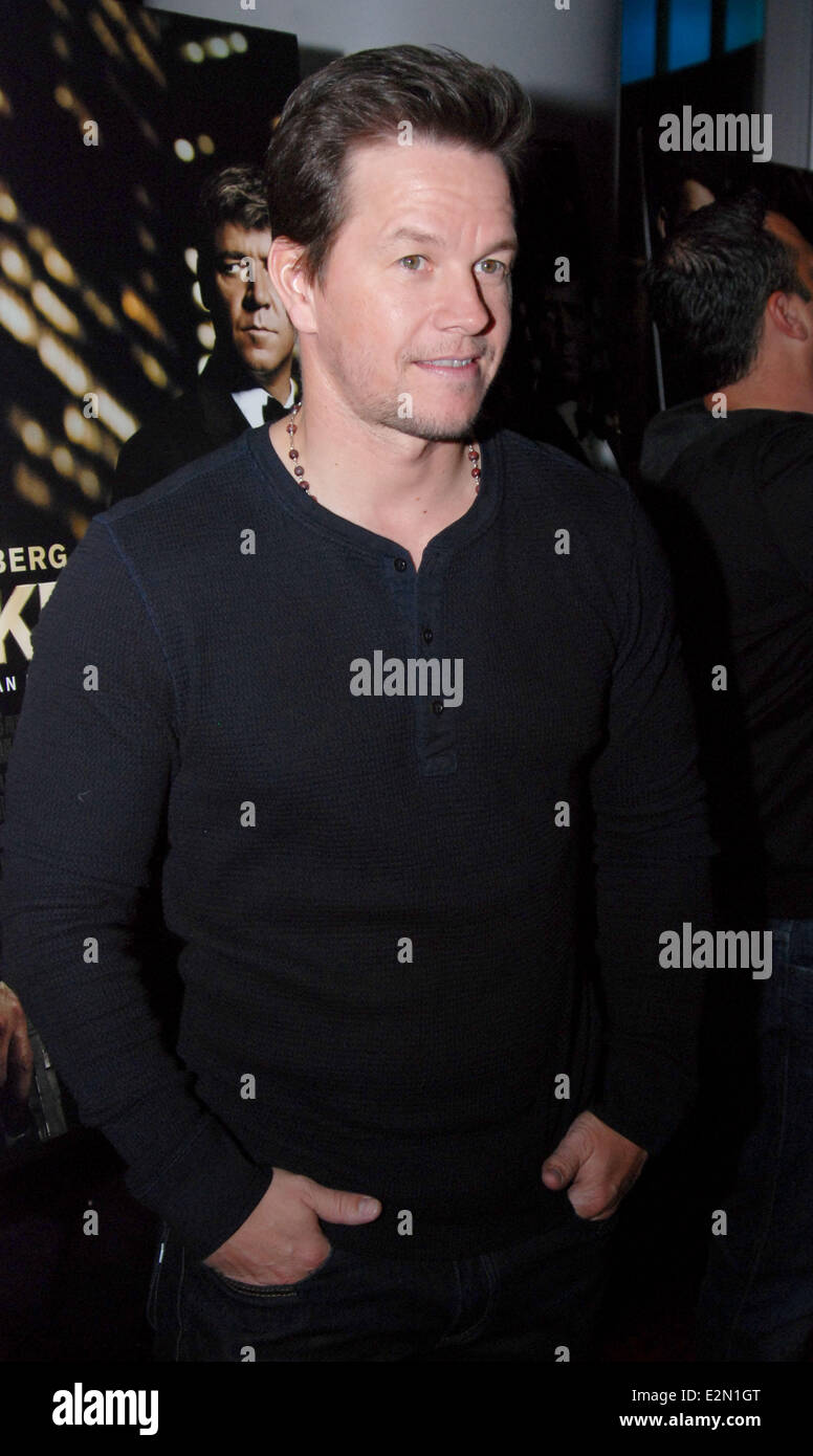 Director Allen Hughes and actor Mark Wahlberg attend an advance ...