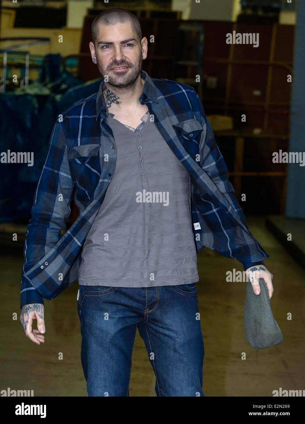 Celebrities at the ITV studios Featuring: Shane Lynch Where: London ...