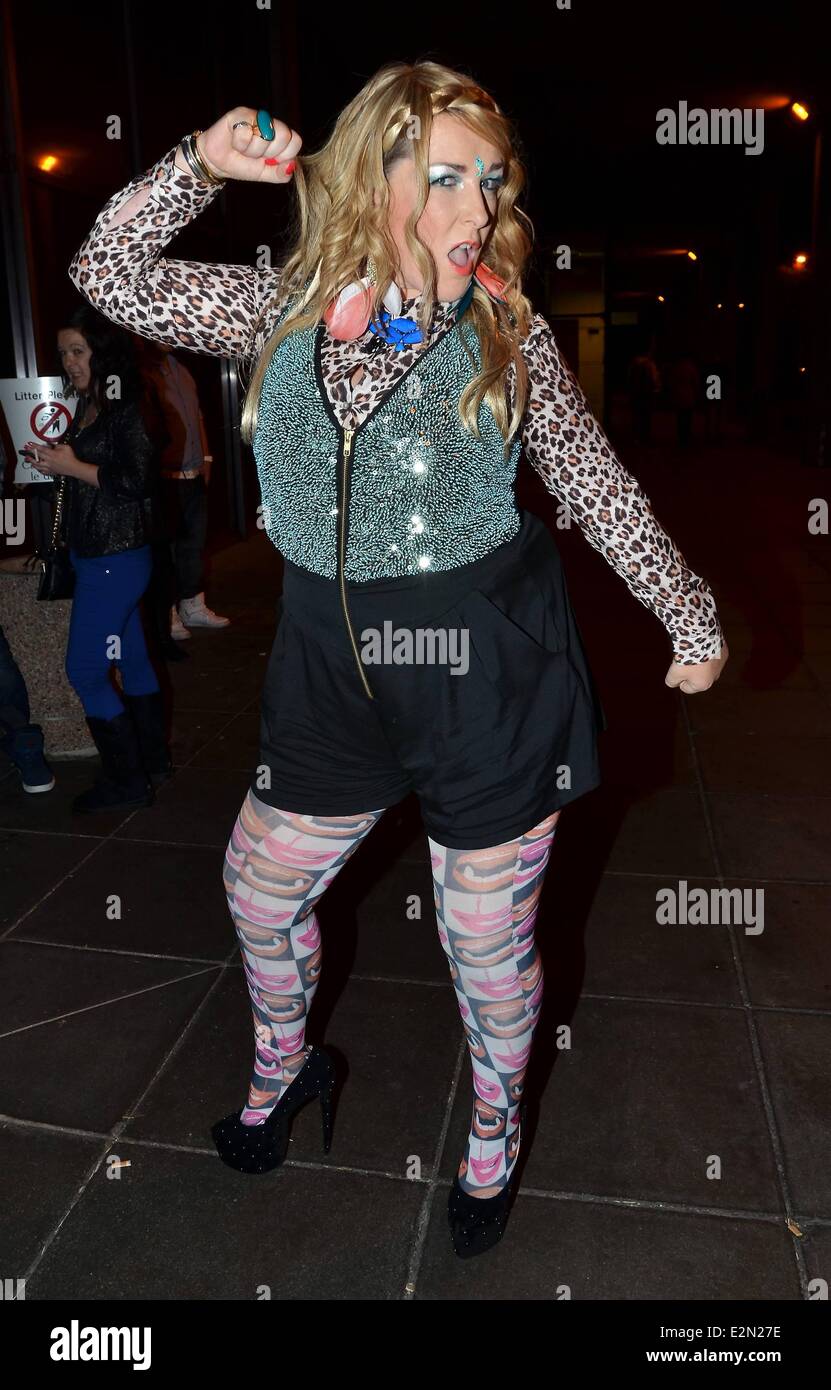 Celebrities outside the RTE studios the 'Katherine Lynch's Wagon's Den ...