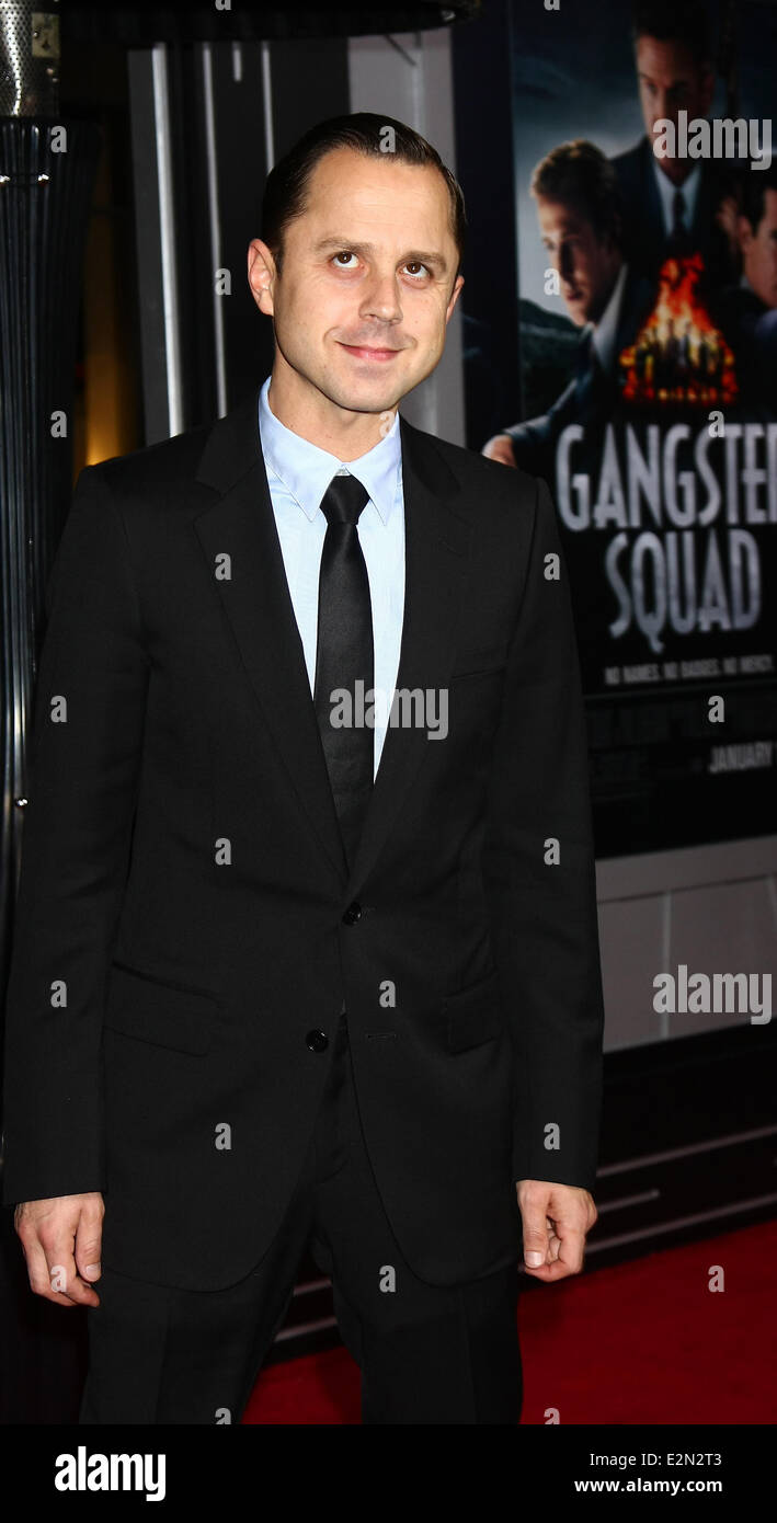 The Los Angeles World Premiere of 'Gangster Squad' held at Grauman's ...
