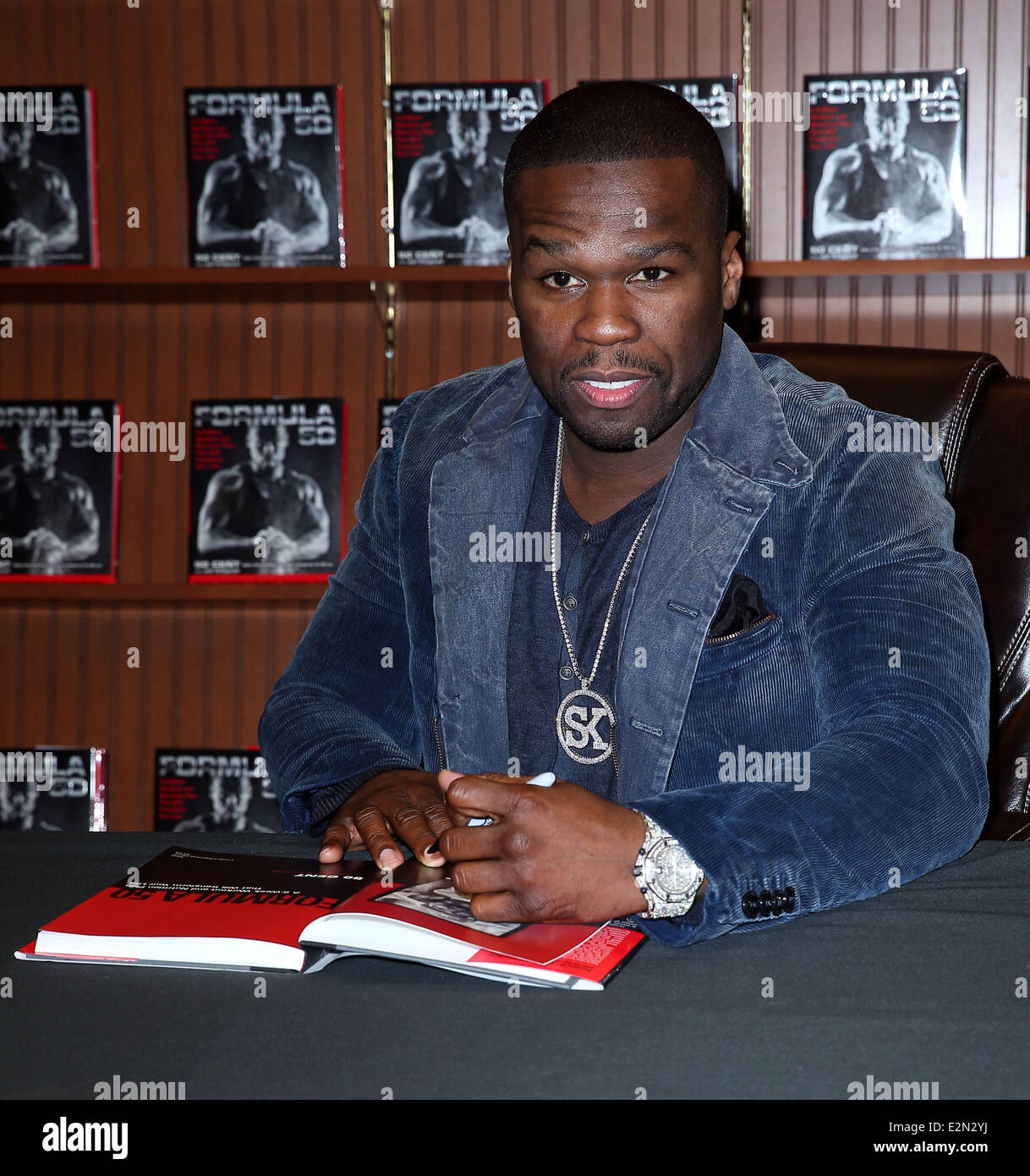 Curtis Jackson aka "50 Cent" celebrates the launch of his new book ...